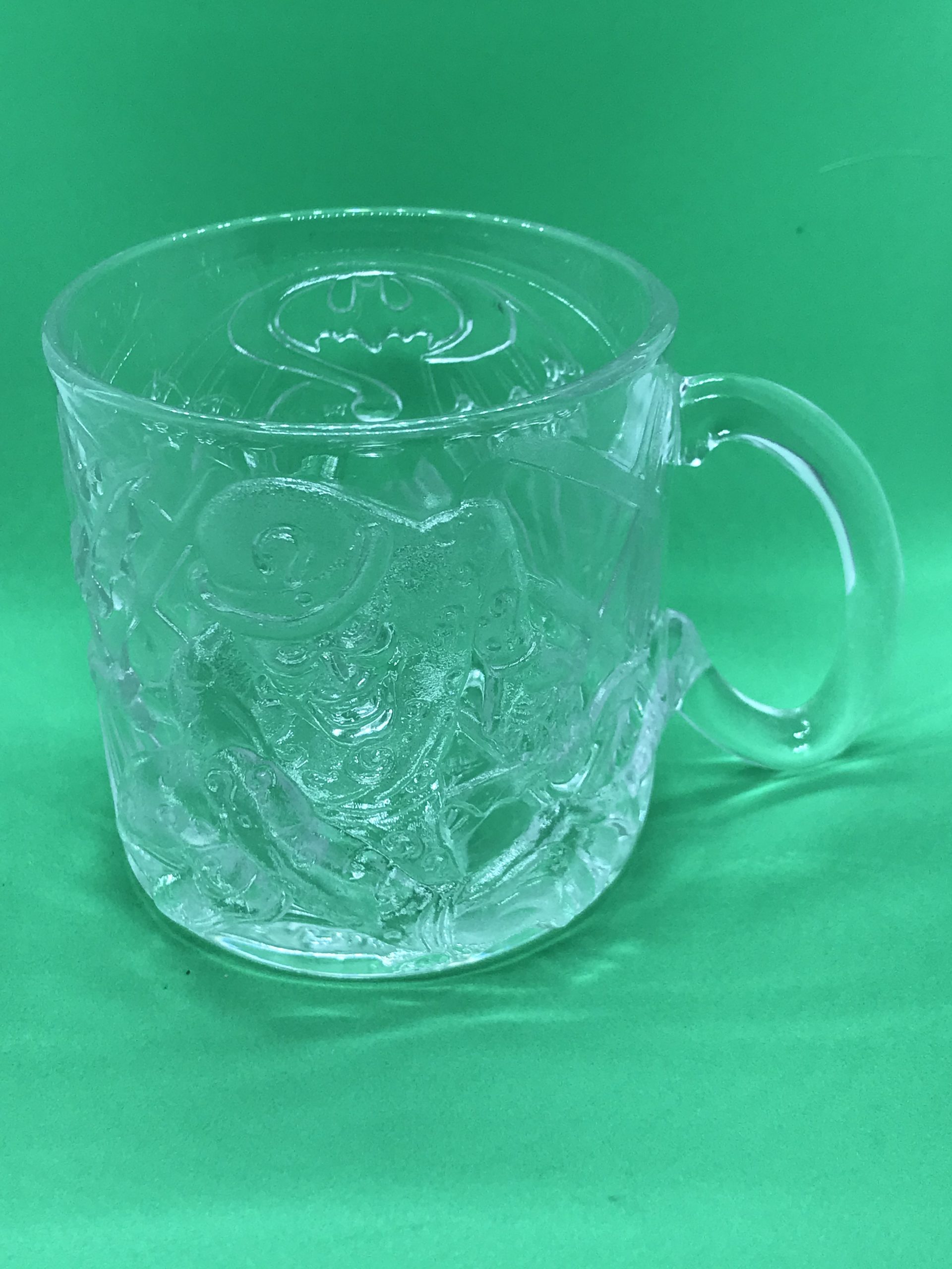 Batman Forever Glass - The Riddler 1995 - Vintage Keepsakes
