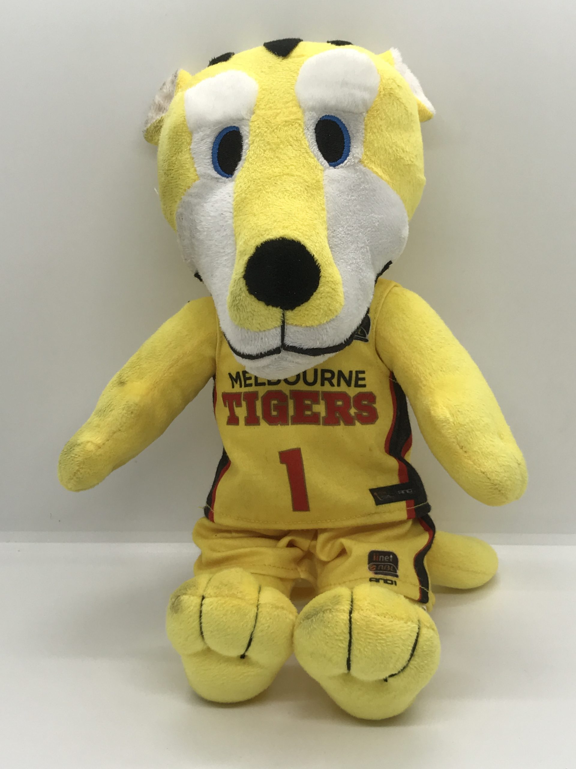 Tigerman (Melbourne Tigers) Plush Toy - Vintage Keepsakes