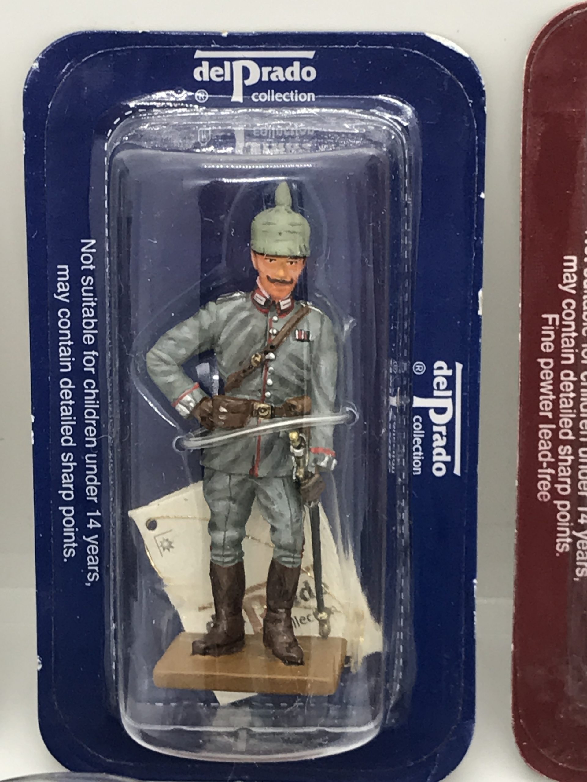Del Prado Prussian Lieutenant Germany 1914 - Military Figure - Vintage ...