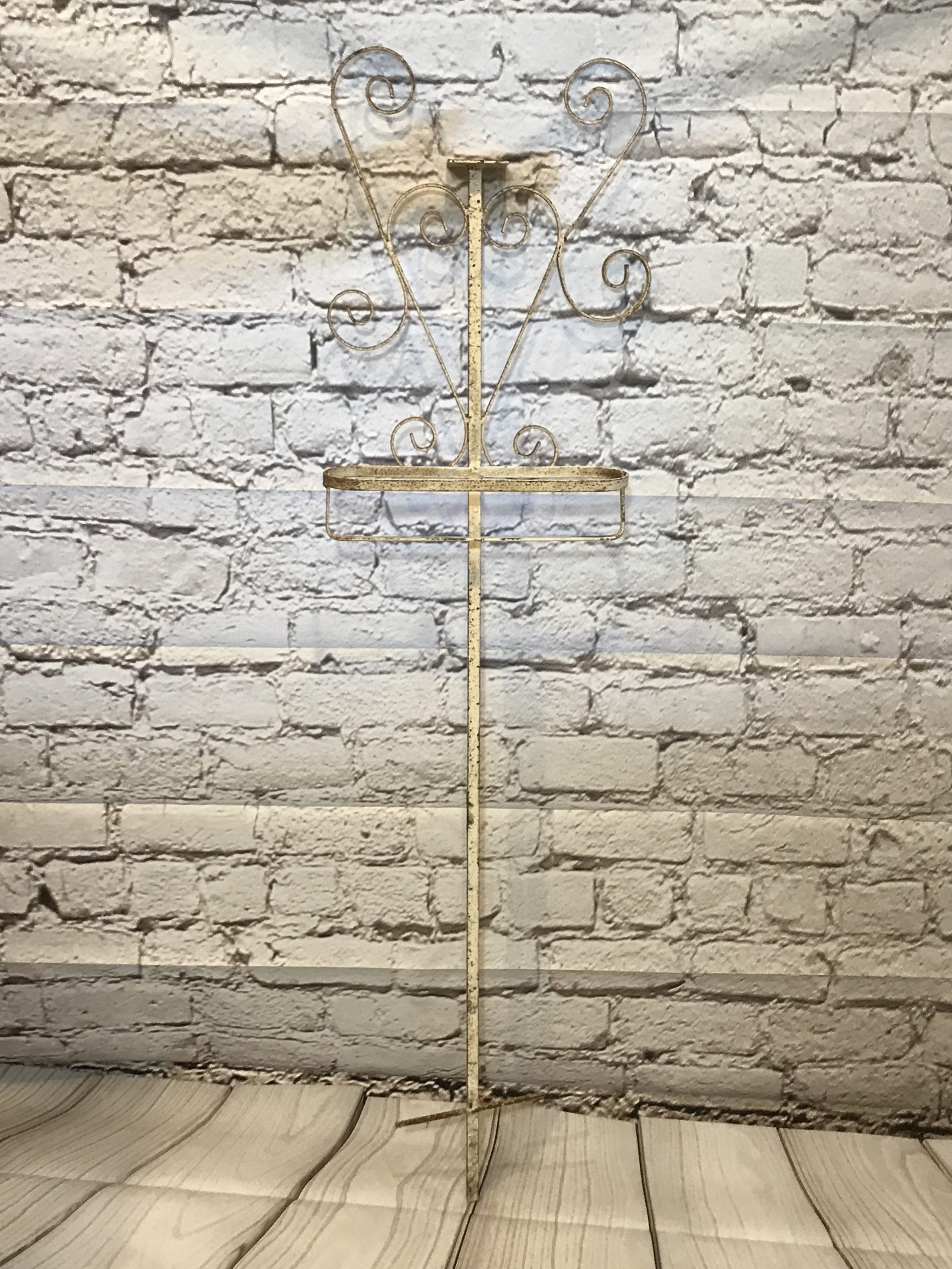 Vintage Wrought Iron Letterbox Stand with Milk Bottle Holder - Vintage ...