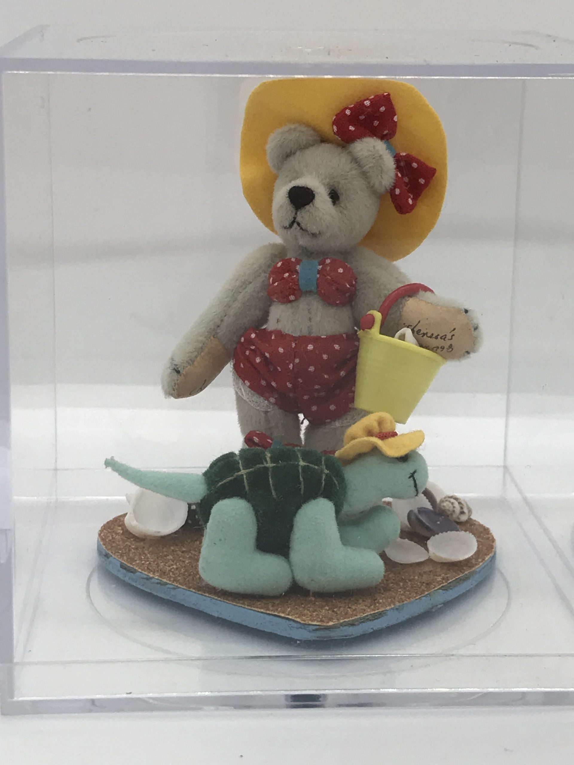 Becky Wheeler World of Miniature Bears in box - Cheryl #661 - Vintage ...