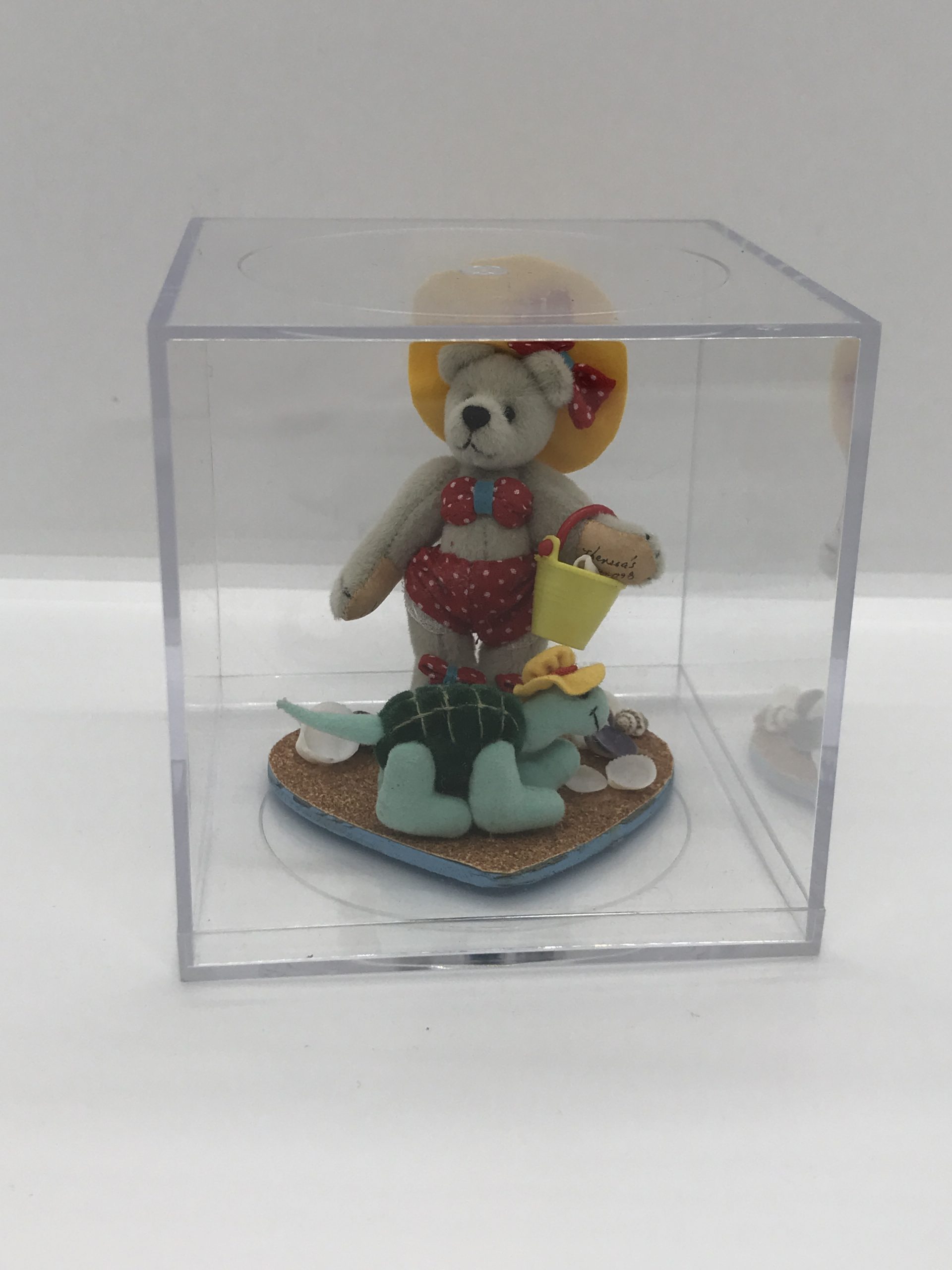 Becky Wheeler World of Miniature Bears in box - Cheryl #661 - Vintage ...