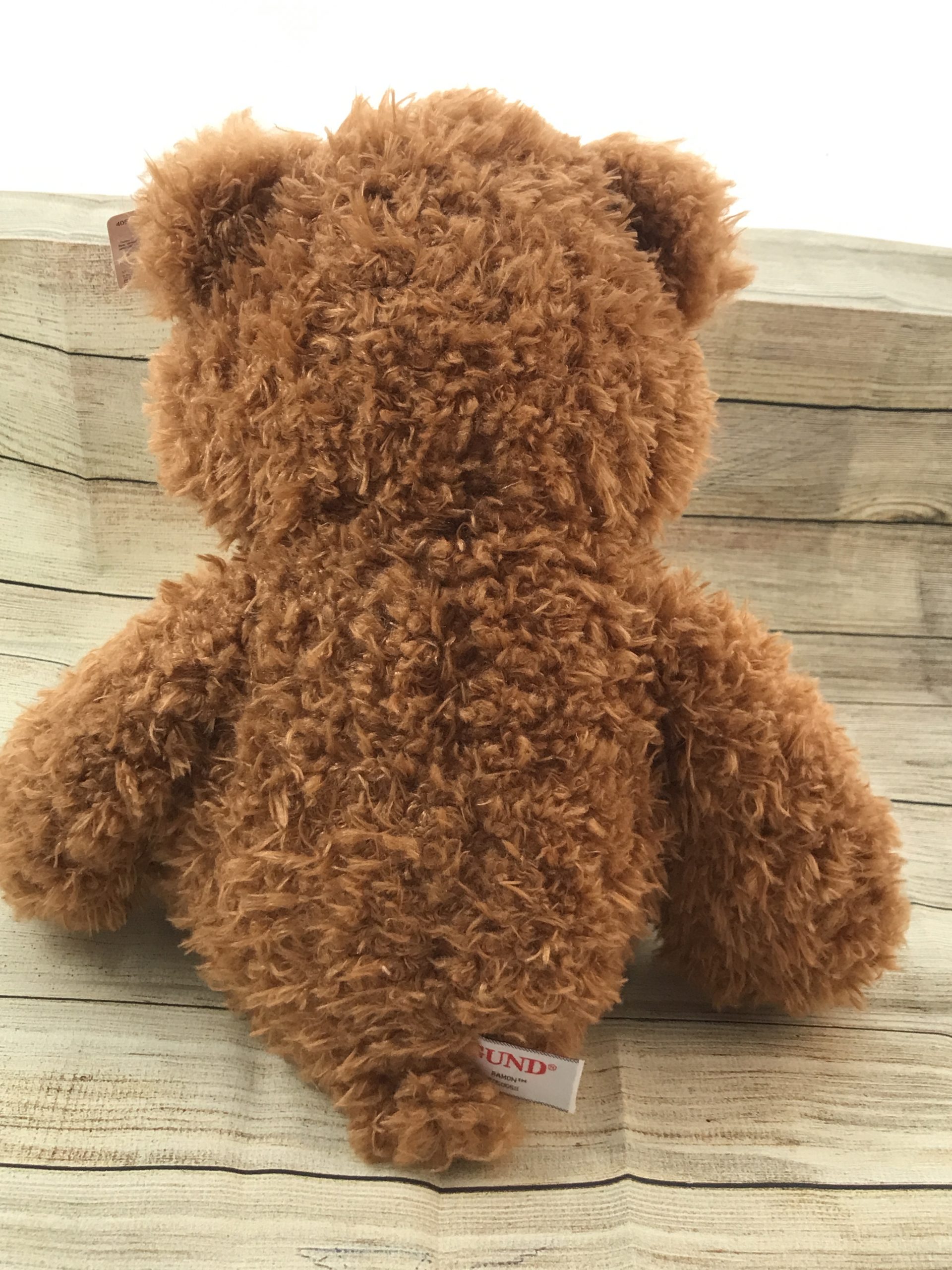 Gund Ramon Teddy Bear 18" Plush Heart - Vintage Keepsakes