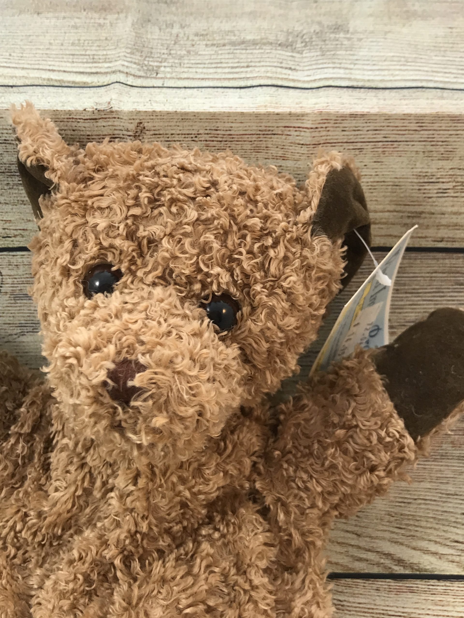 Harwil Melbourne Hand Puppet Bear (approx 14cm) - Vintage Keepsakes