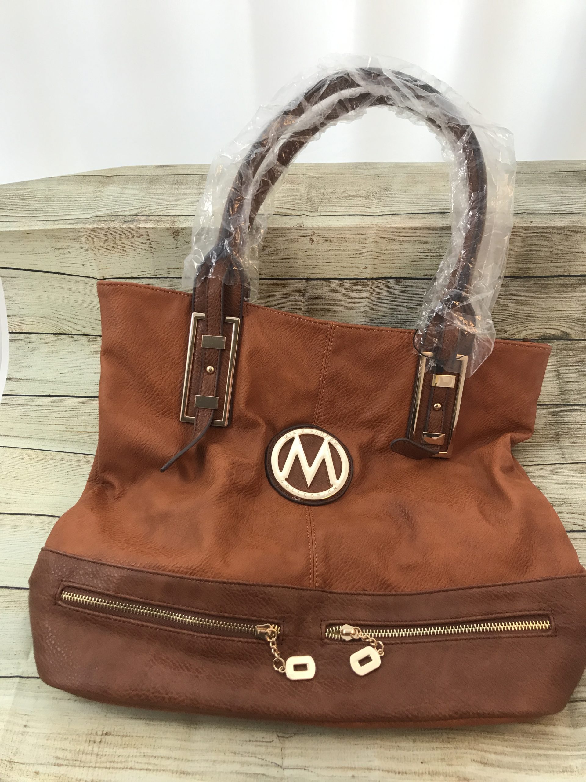 Mia K Farrow (MKF) Faux Leather Bag - Vintage Keepsakes