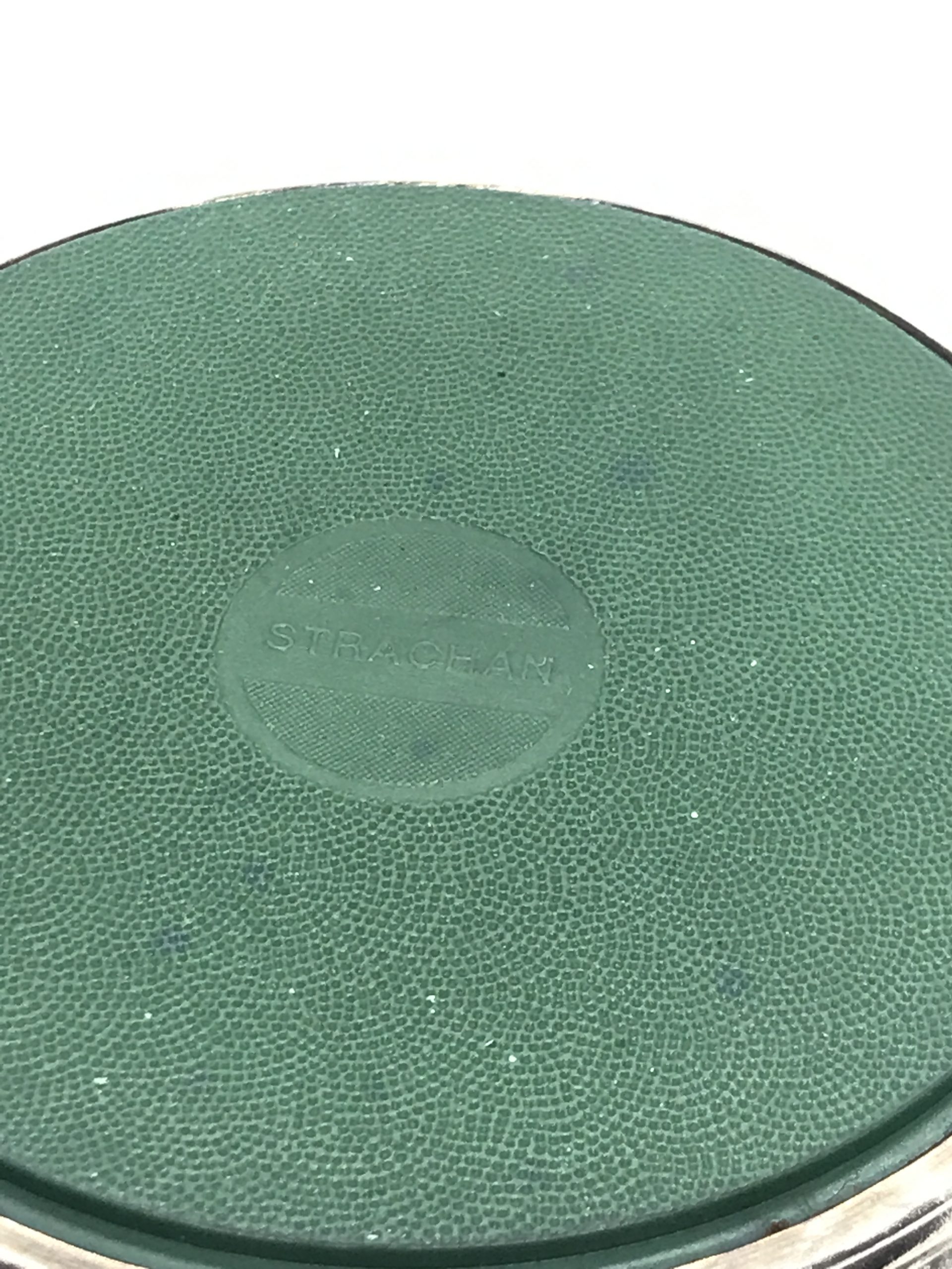 Strachan 6 x Silver plated Coasters and Bottle Coaster - Vintage Keepsakes