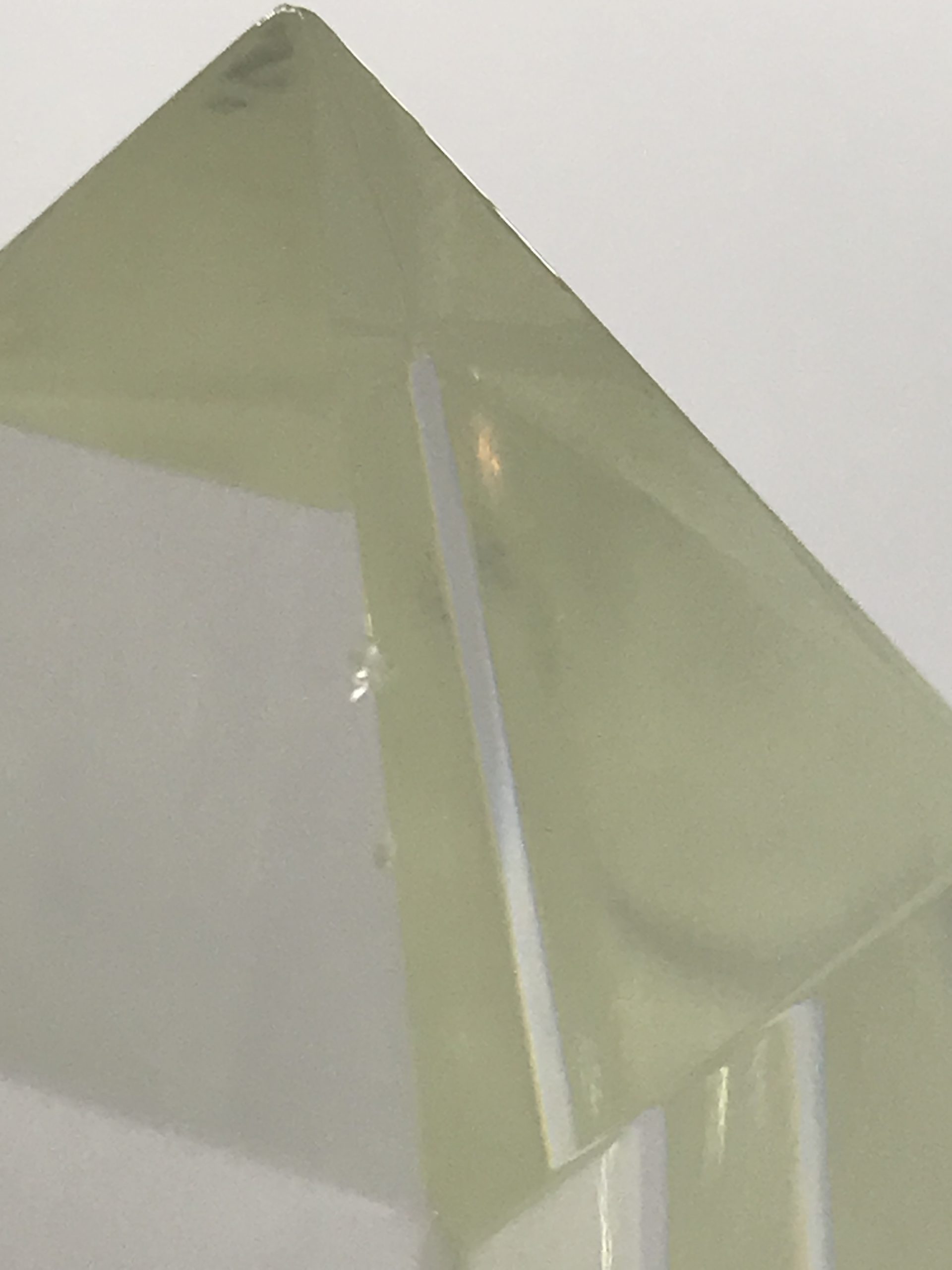 Large Crystal Obelisk - 36cm high - Vintage Keepsakes