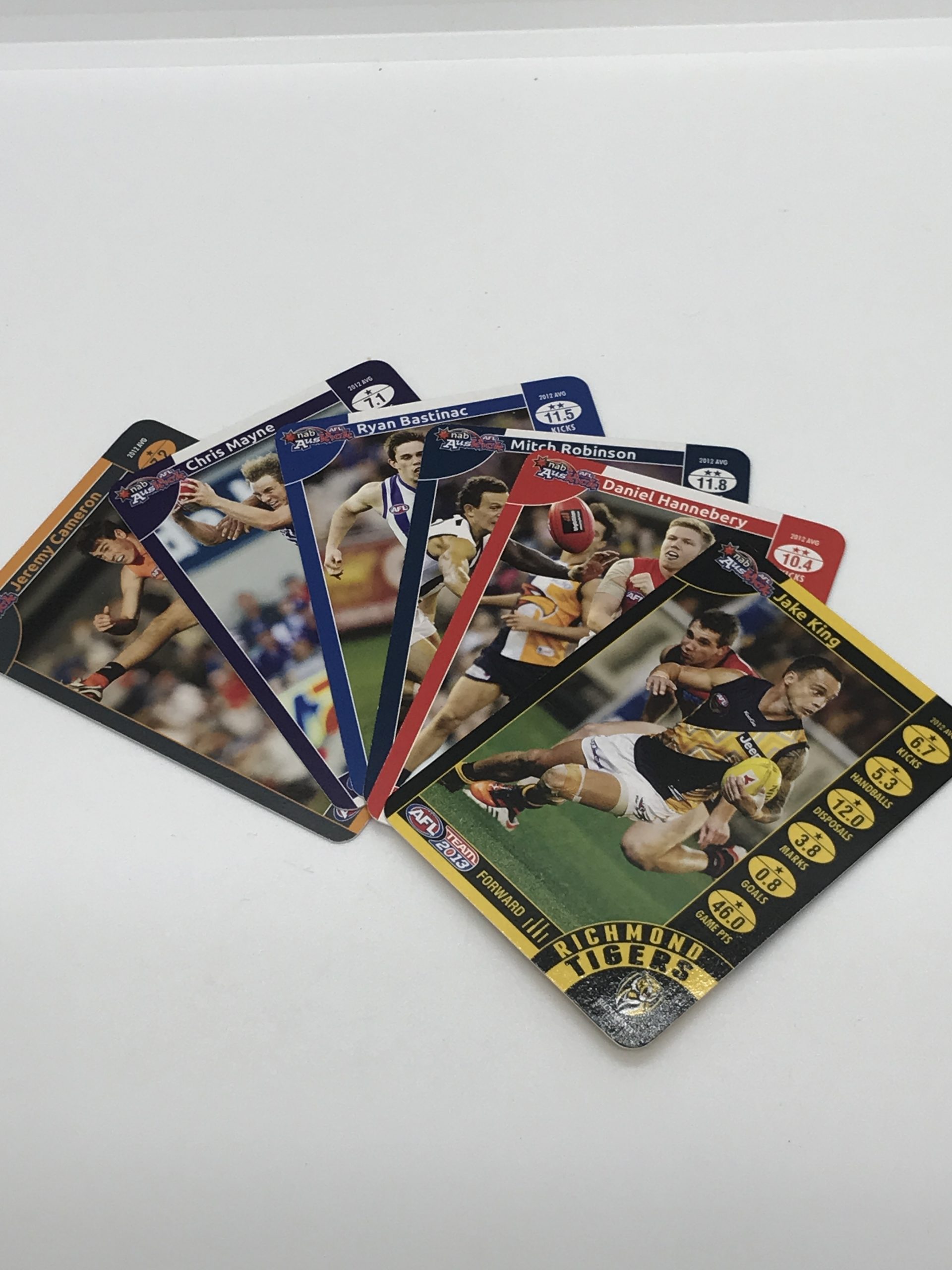 2013 AFL Teamcoach - rare Auskick Trading Cards - Mixed lot (7 ...