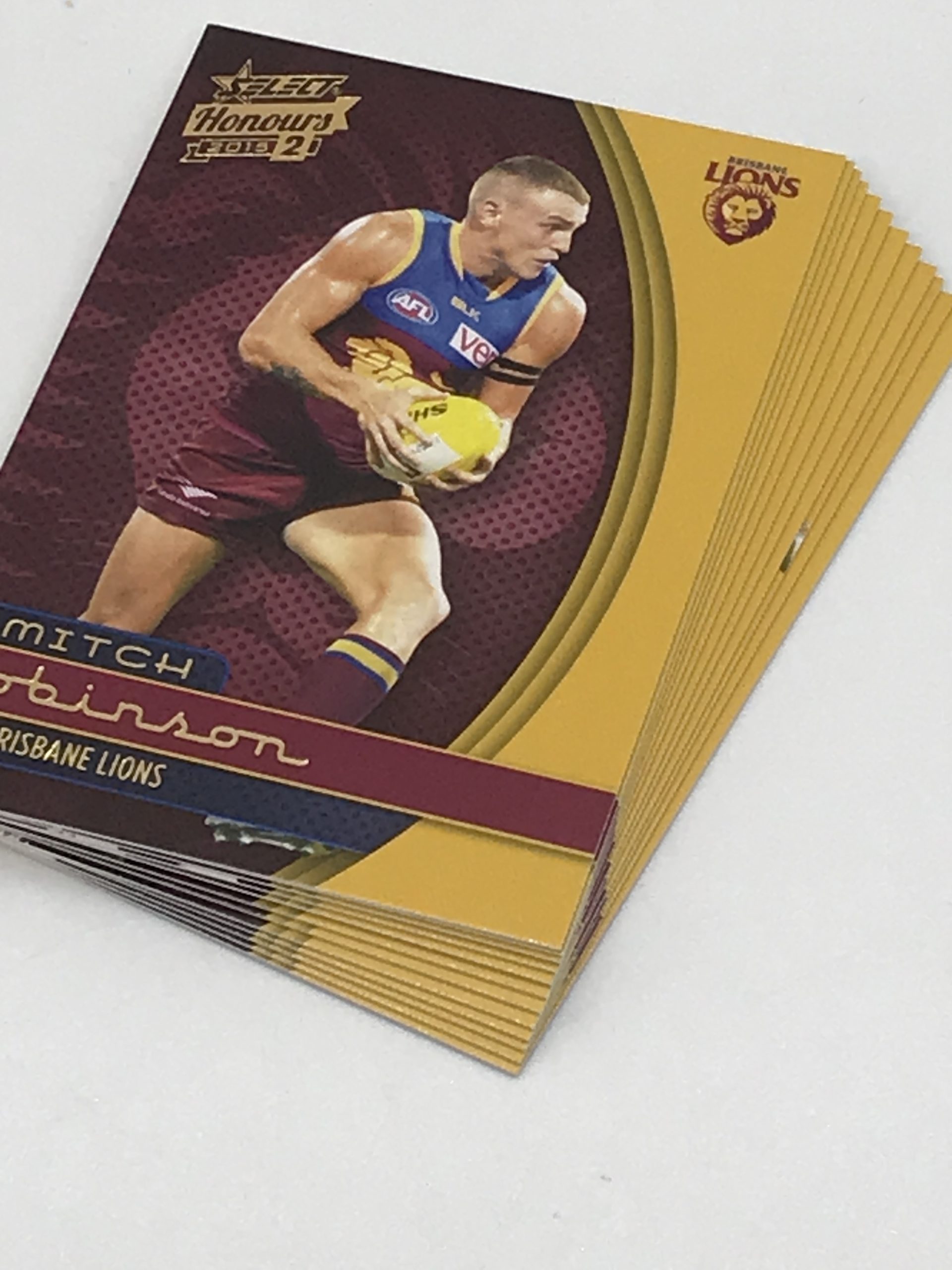 2015 AFL Select Honours Series 2 - Base Card Team Set - Brisbane Lions ...