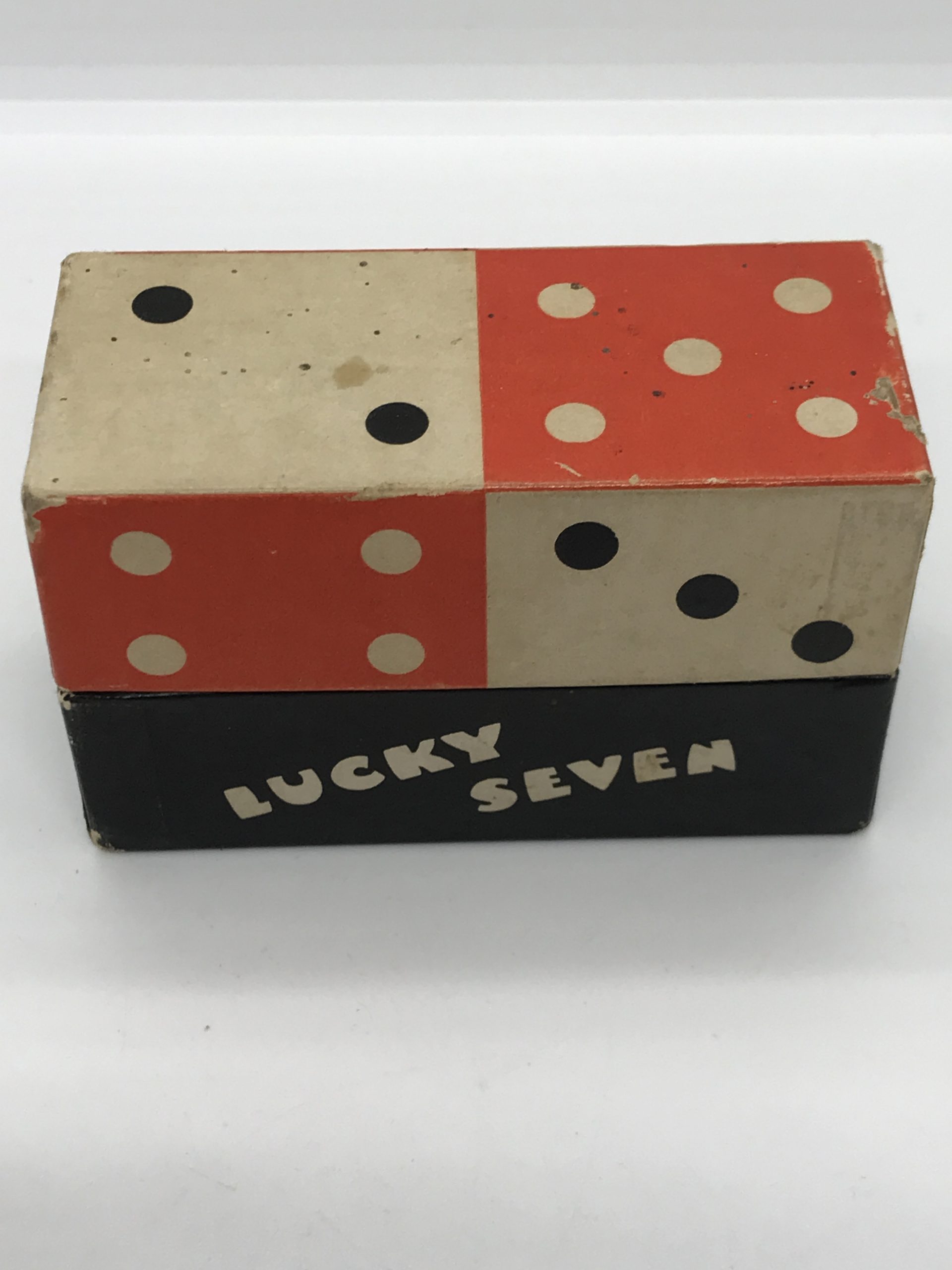 Vintage 1930s Gibson Playing Card Company "Lucky Seven" Contract Bridge ...