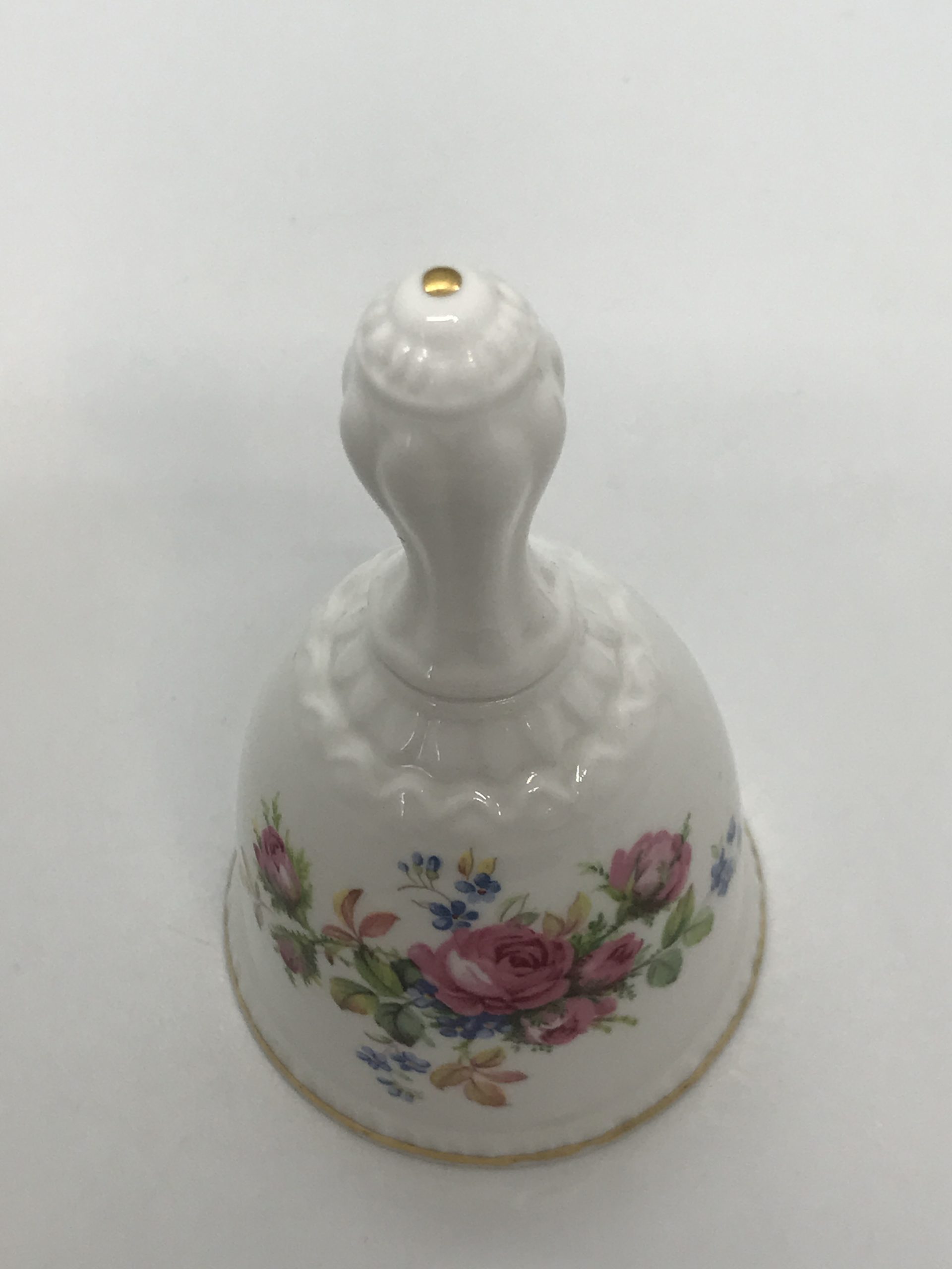 Royal Albert Moss Rose Bell - Vintage Keepsakes