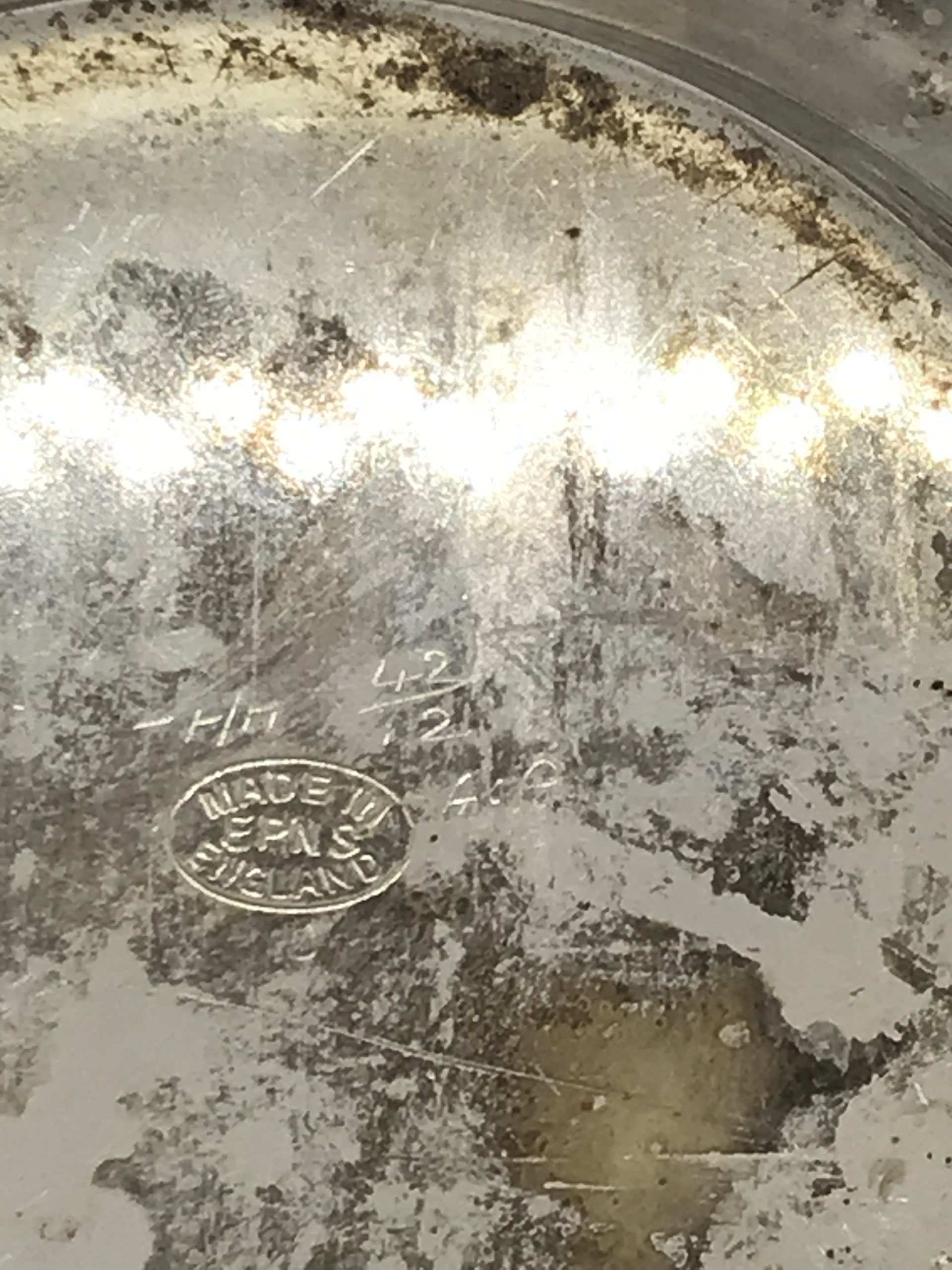 Pair of Vintage Silver Plated Coin Trays - Vintage Keepsakes