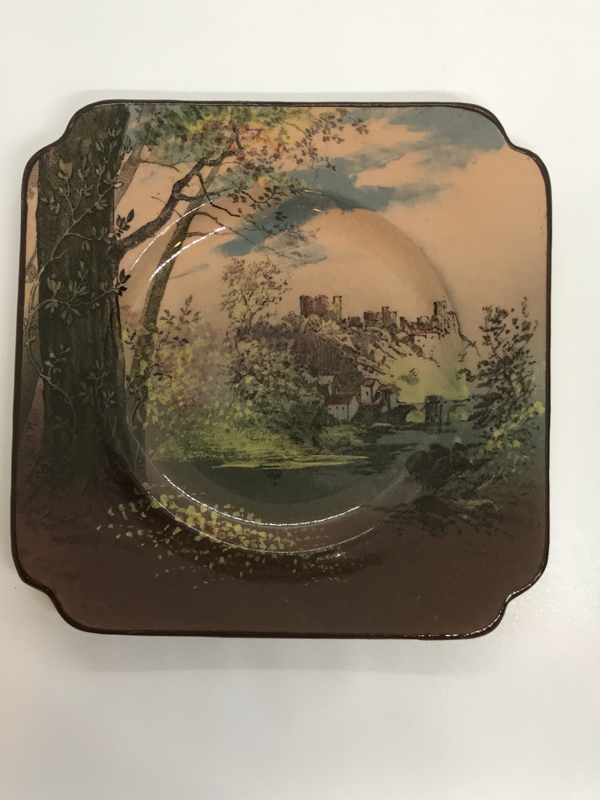 4 x Royal Doulton Seriesware China Richmond Castle Plates D4643 ...