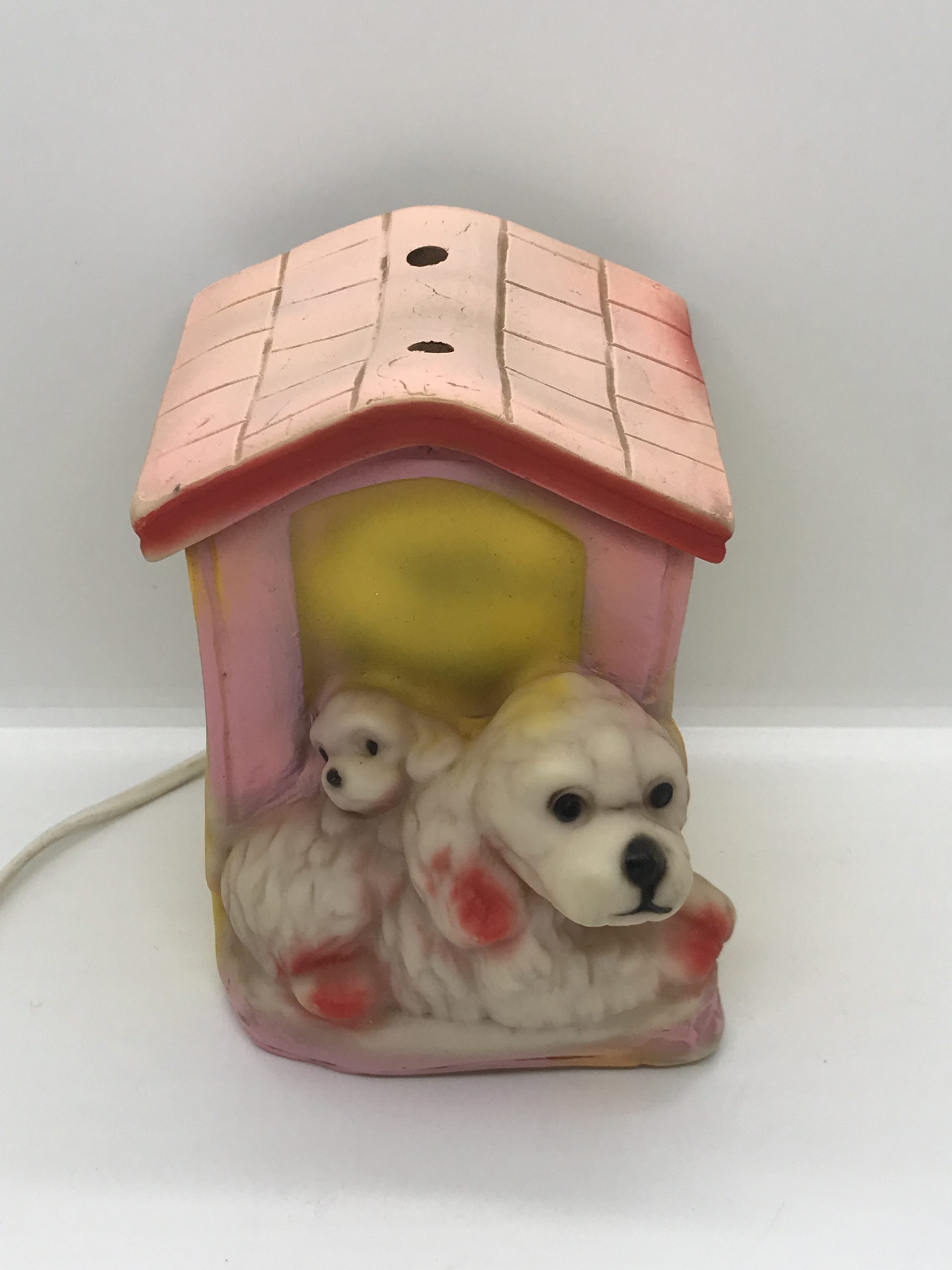 Netta Australia 1980's Dog House Bedside Lamp - Vintage Keepsakes