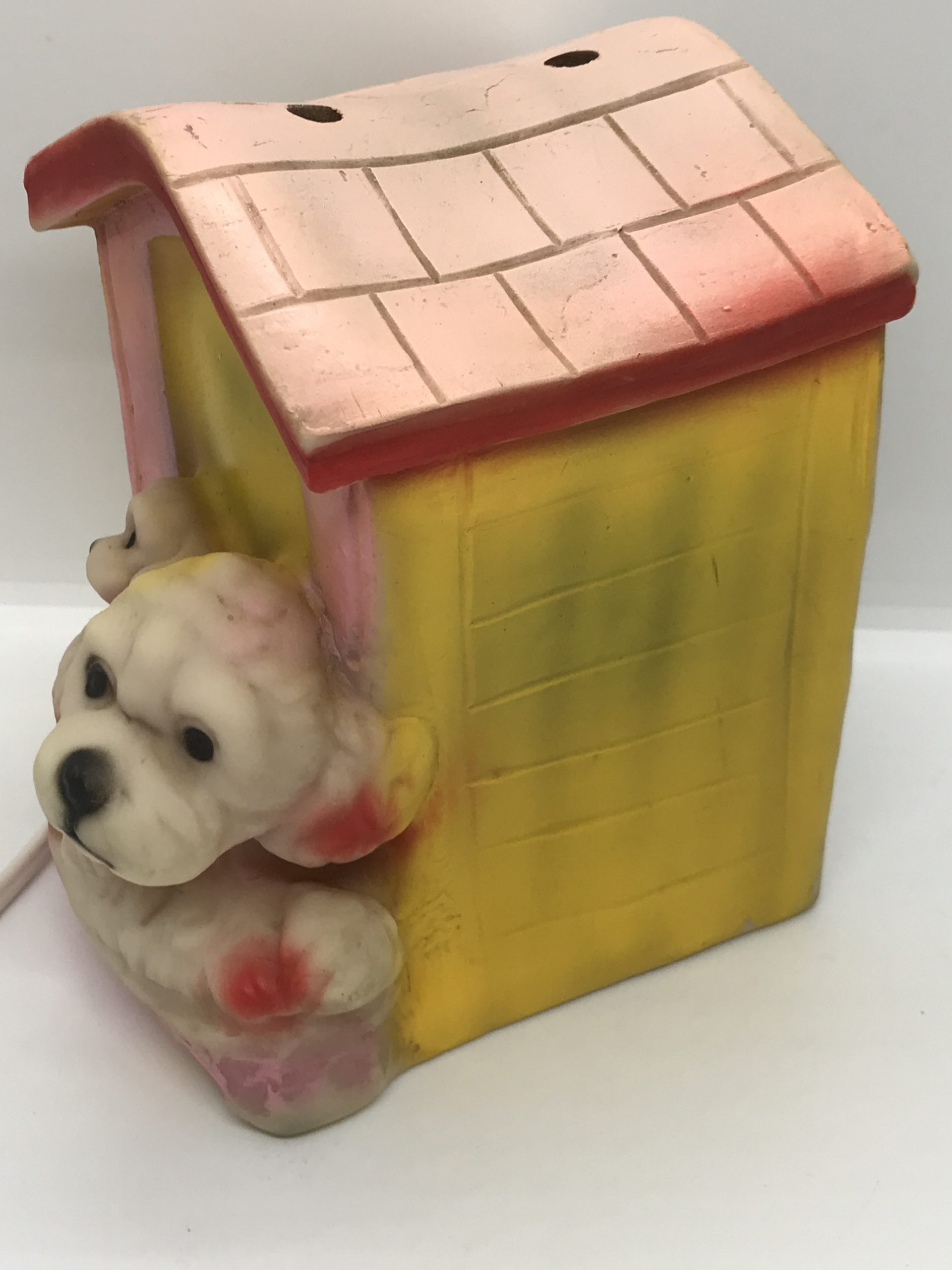 Netta Australia 1980's Dog House Bedside Lamp - Vintage Keepsakes