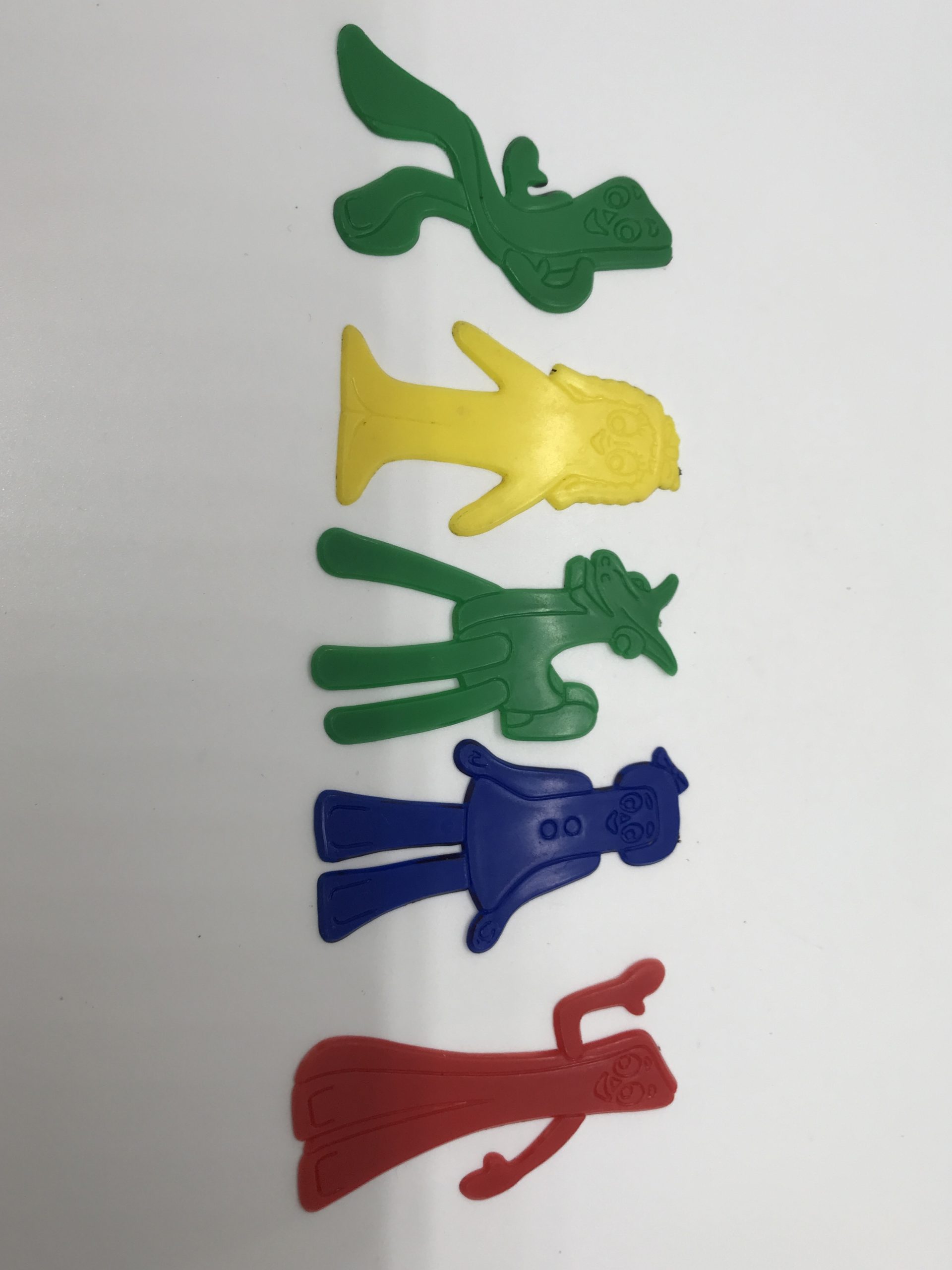 Vintage Gumby Stencil Set - Prema Toy Company (Made in Hong Kong - 1988 ...