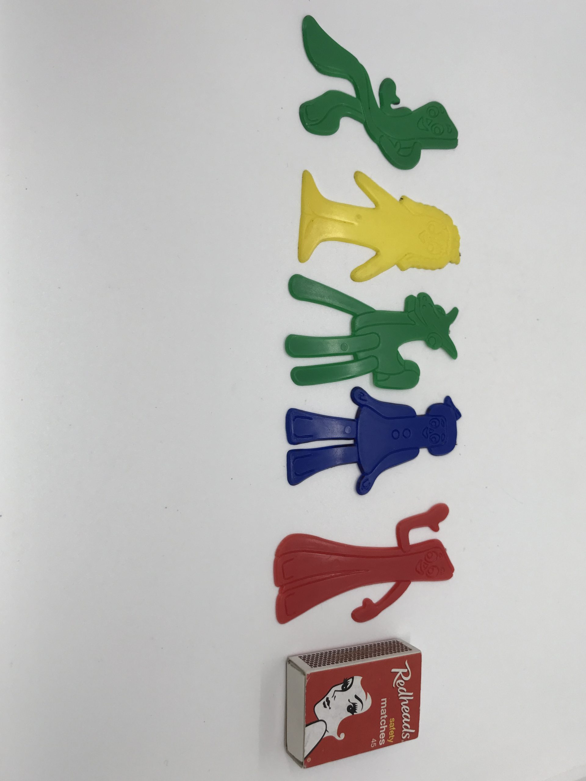Vintage Gumby Stencil Set - Prema Toy Company (Made in Hong Kong - 1988 ...