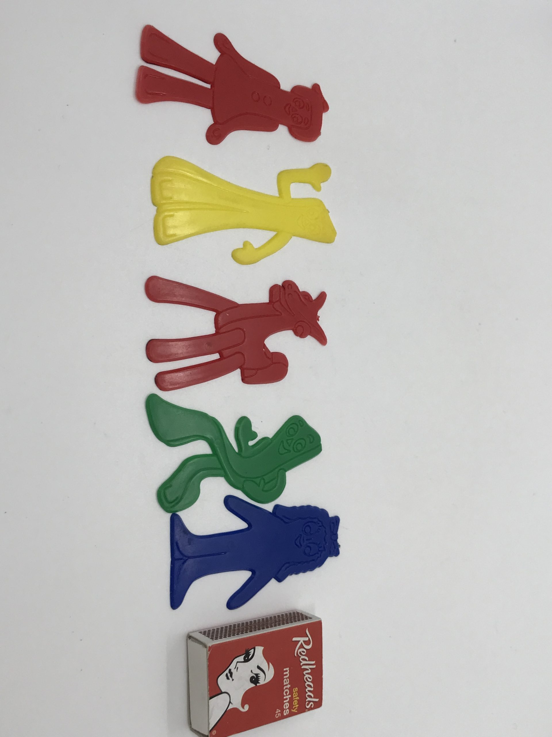 Vintage Gumby Stencil Set - Prema Toy Company (Made in Hong Kong - 1988 ...