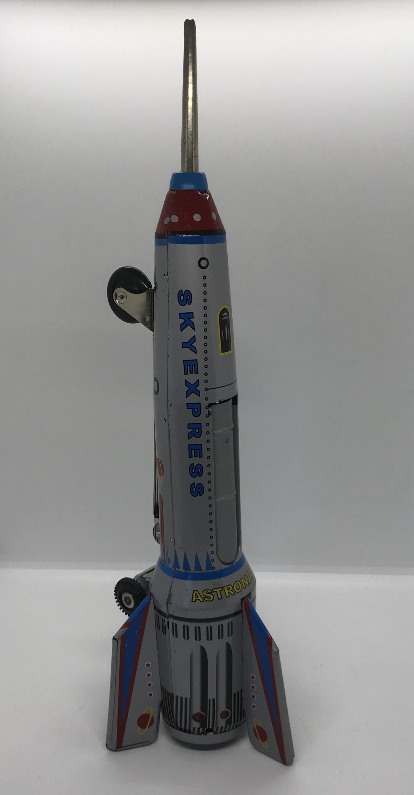 Tin Toy Rocket - Sky Express MS 378 (approx 36cm long) - Vintage Keepsakes