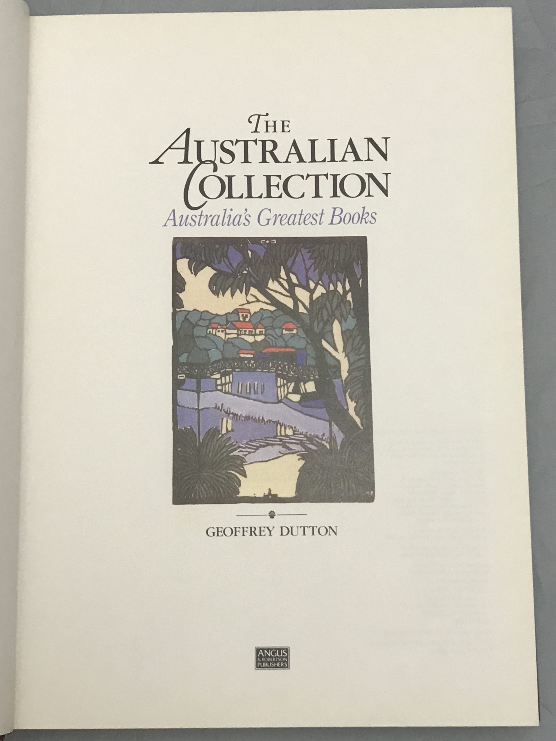 The Australian Collection - Australia's Greatest Books - Geoffrey ...