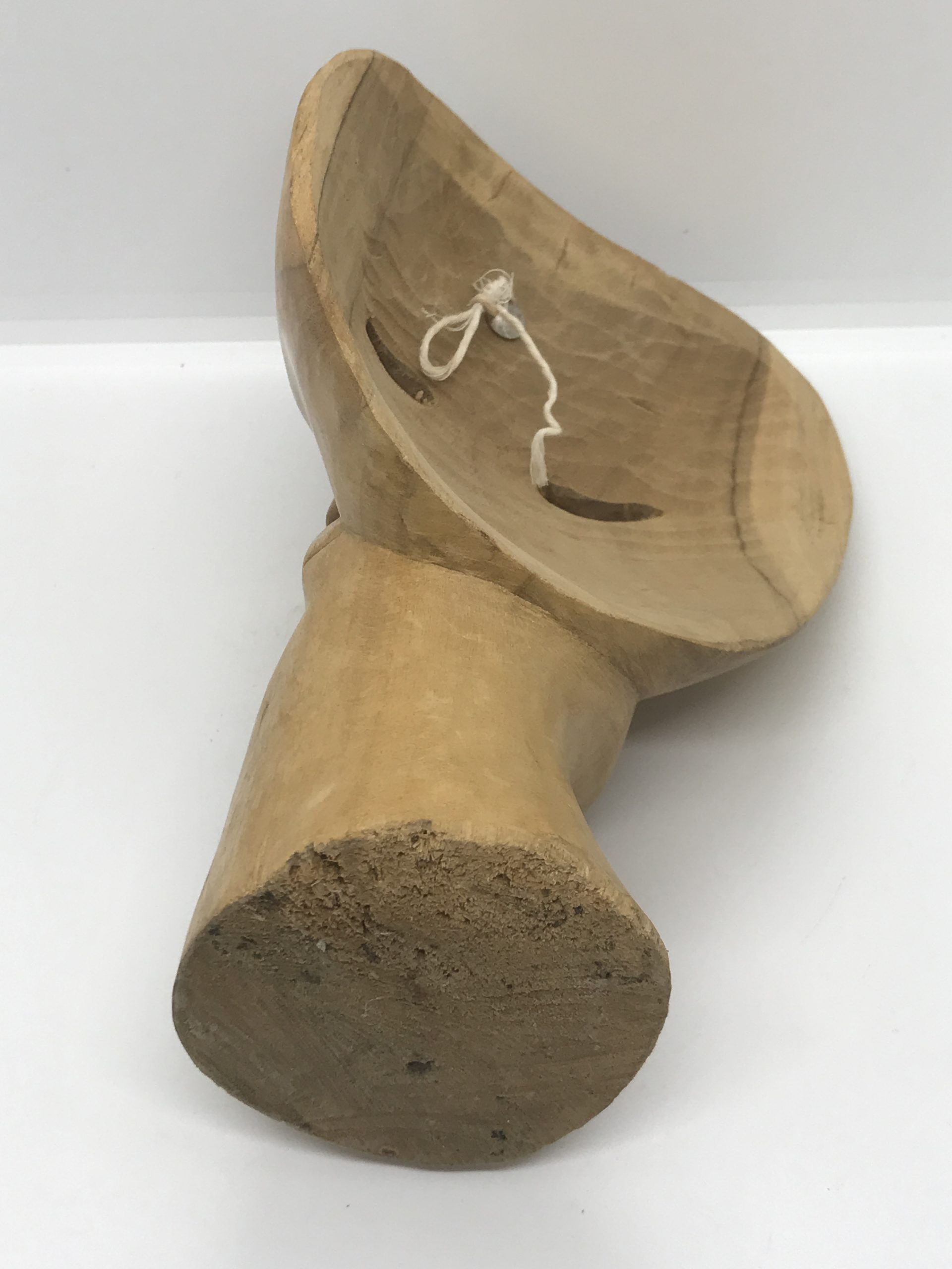 Vintage Indonesian Wooden Folk Art Shh Shush Mask, Hand-Carved ...