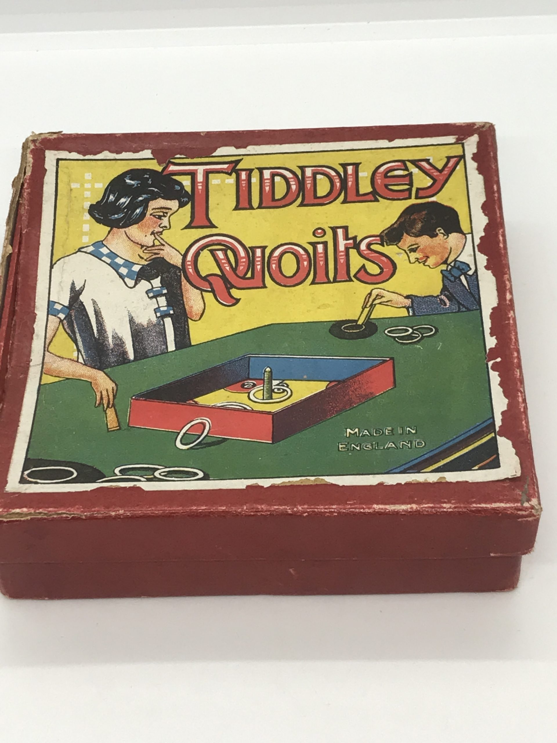 Vintage Tiddley Quoits with instructions - Made in England - Vintage ...