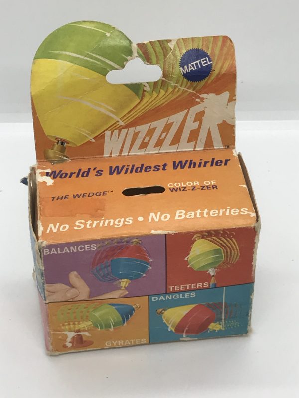 Vintage Mattel Wizzzer - The Wedge - Spinning Top with Instructions ...