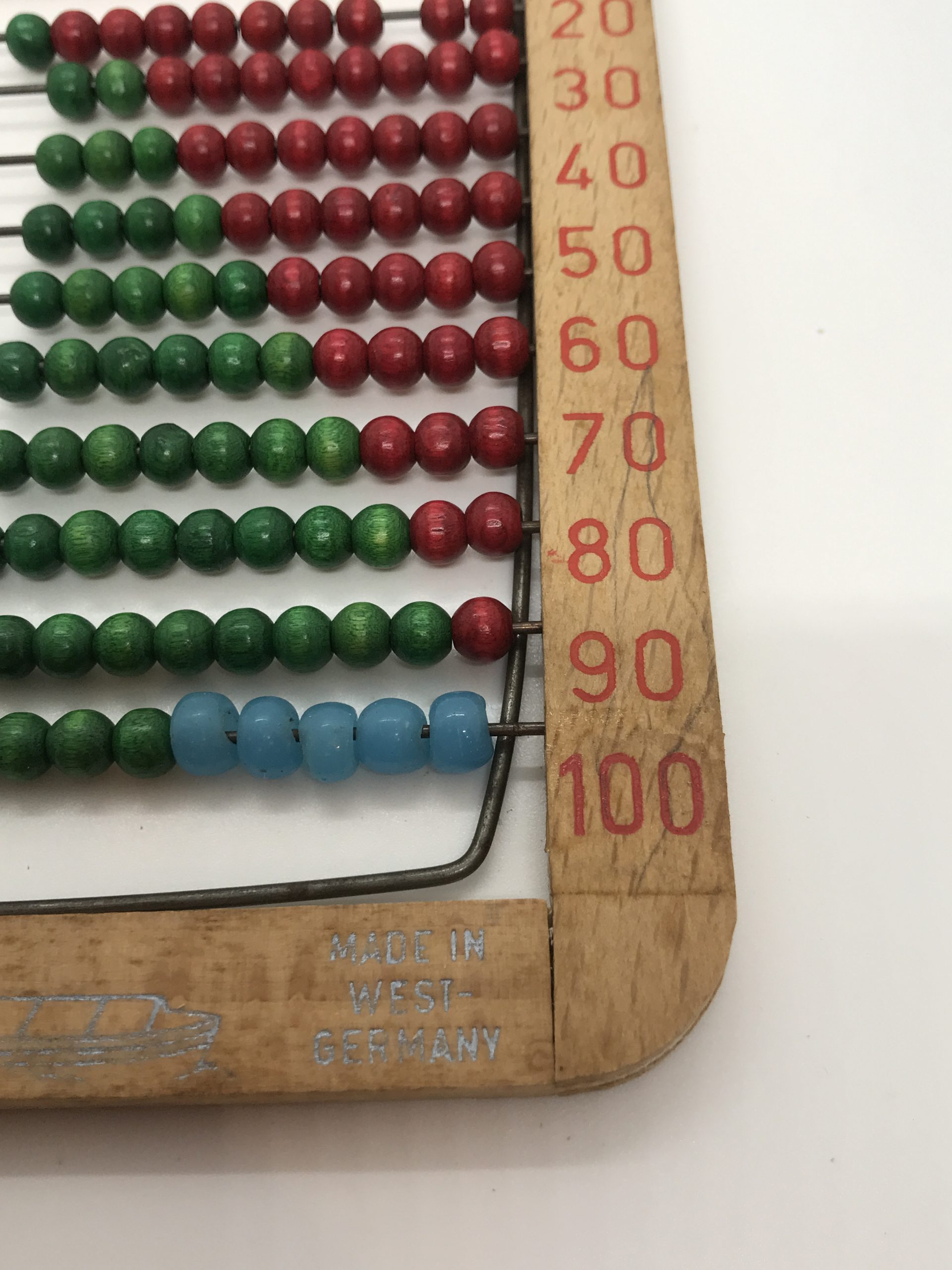 Vintage Counting Abacus - Made in West Germany - Vintage Keepsakes