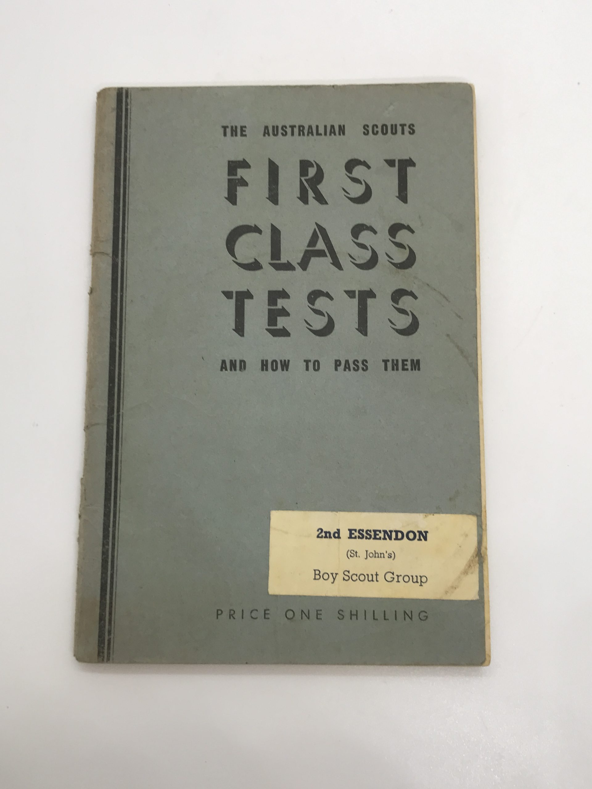The Australian Scouts First Class Tests and How to Pass Them - Vintage ...