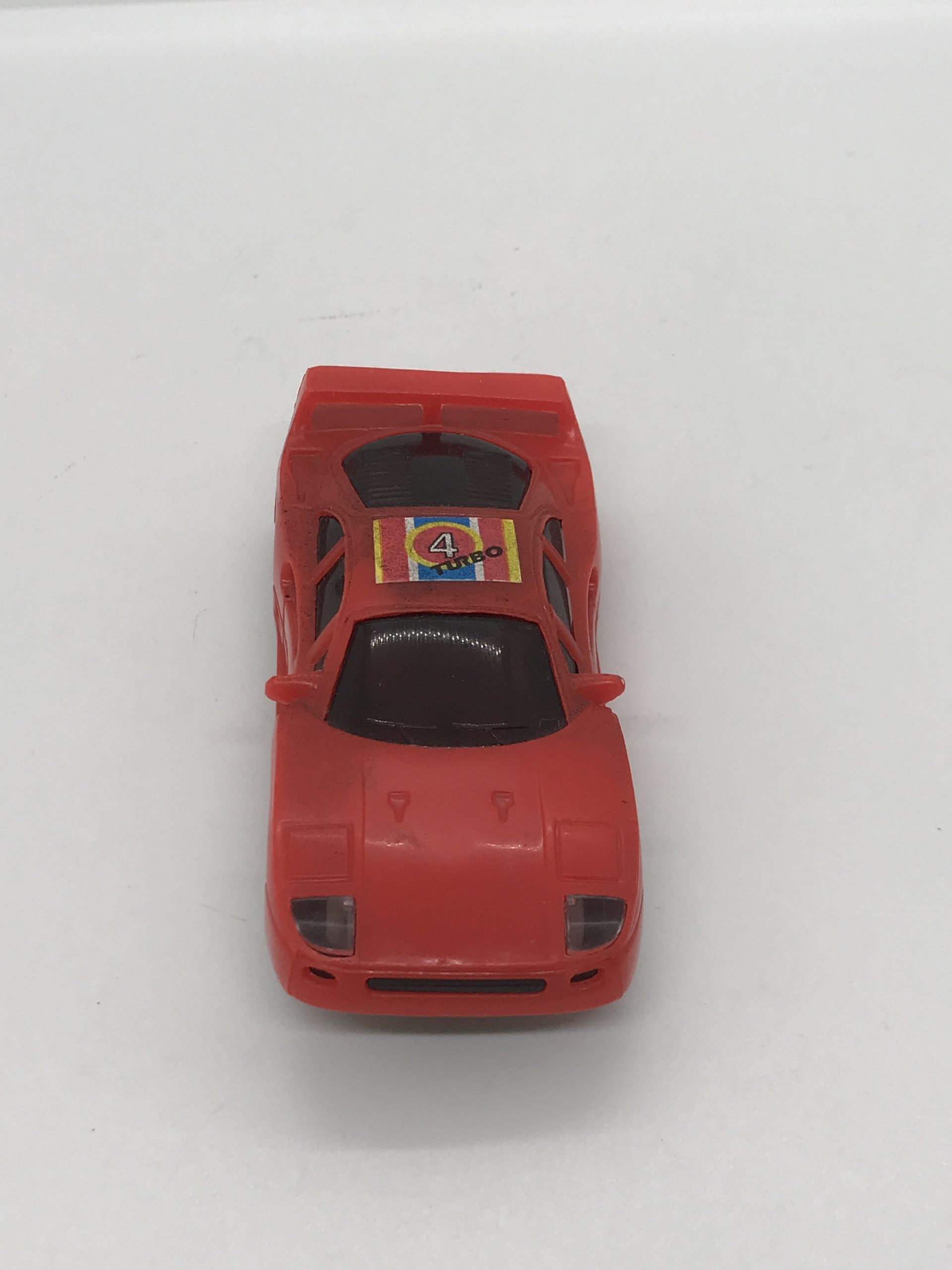 Vintage Ferrari F-40 Red Turbo Slot Car - Vintage Keepsakes