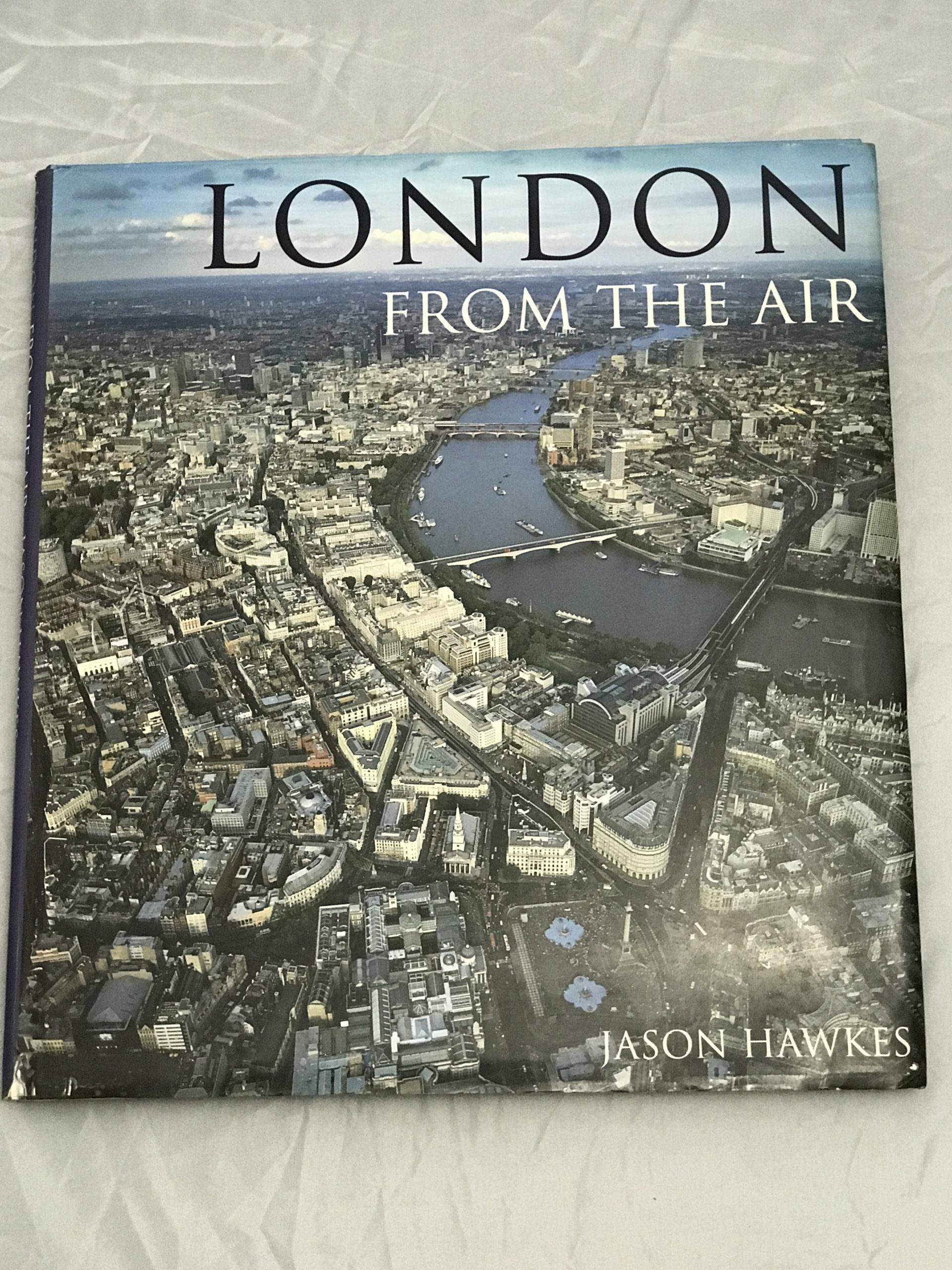 London From the Air by Jason Hawkes - Hardcover Book - Vintage Keepsakes