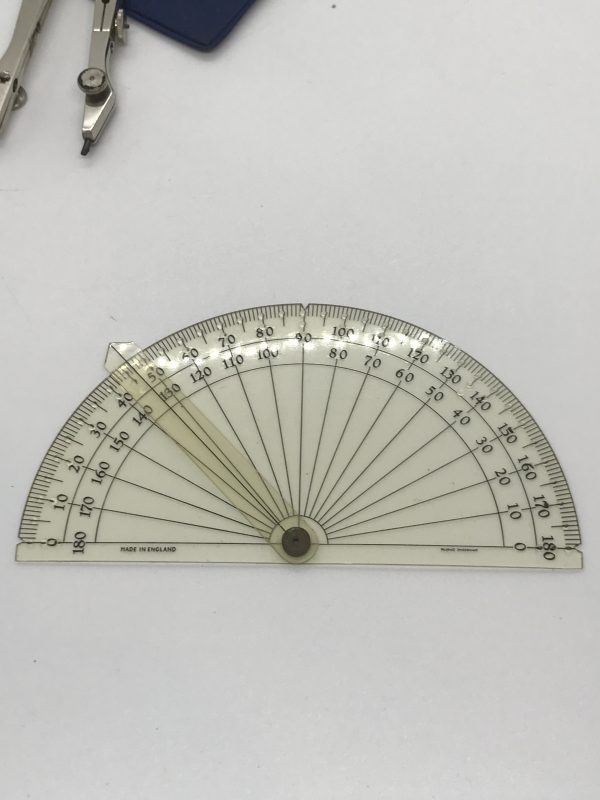 Vintage Staedtler Compass and Protractor - Vintage Keepsakes