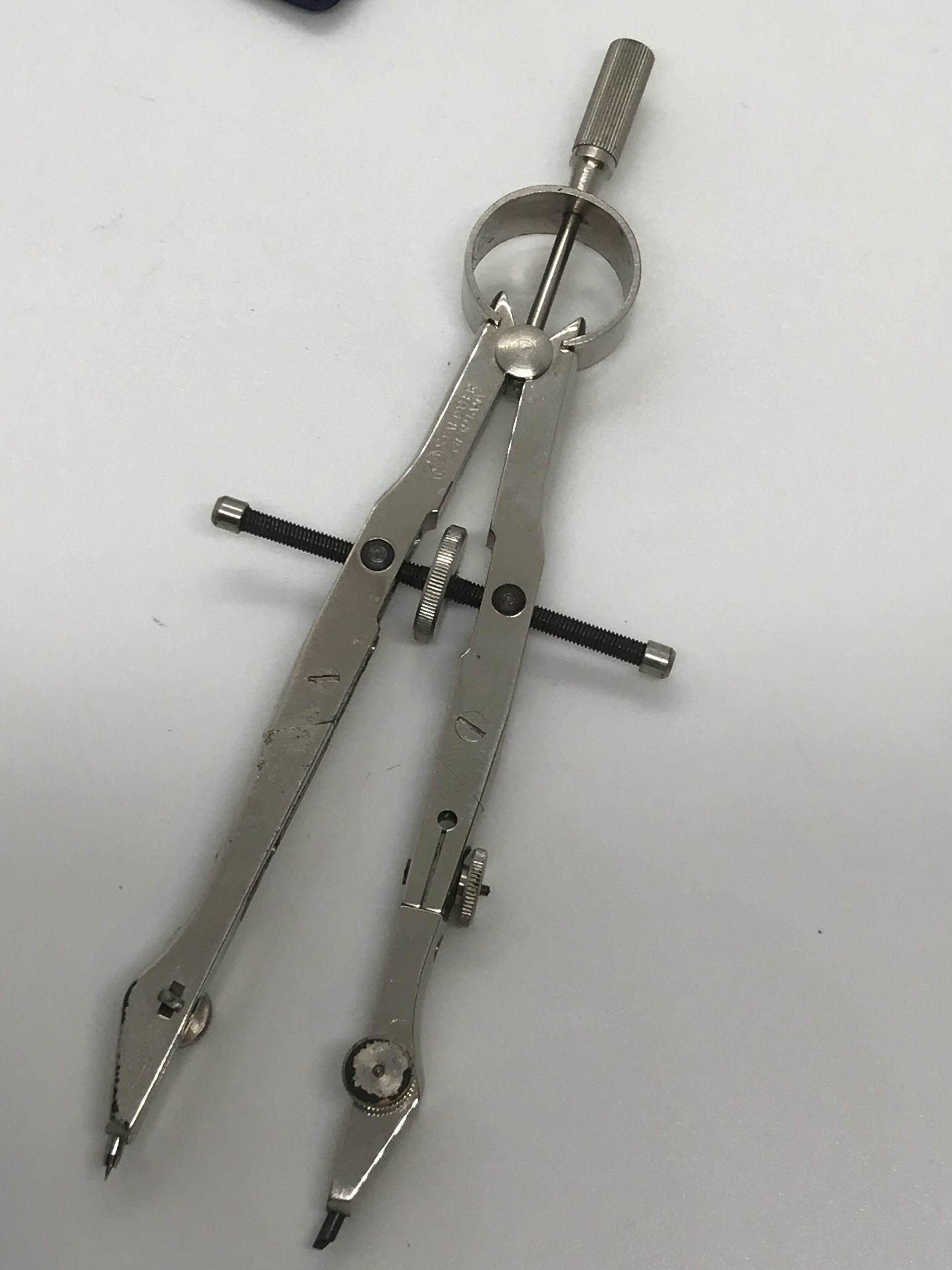 Vintage Staedtler Compass and Protractor - Vintage Keepsakes