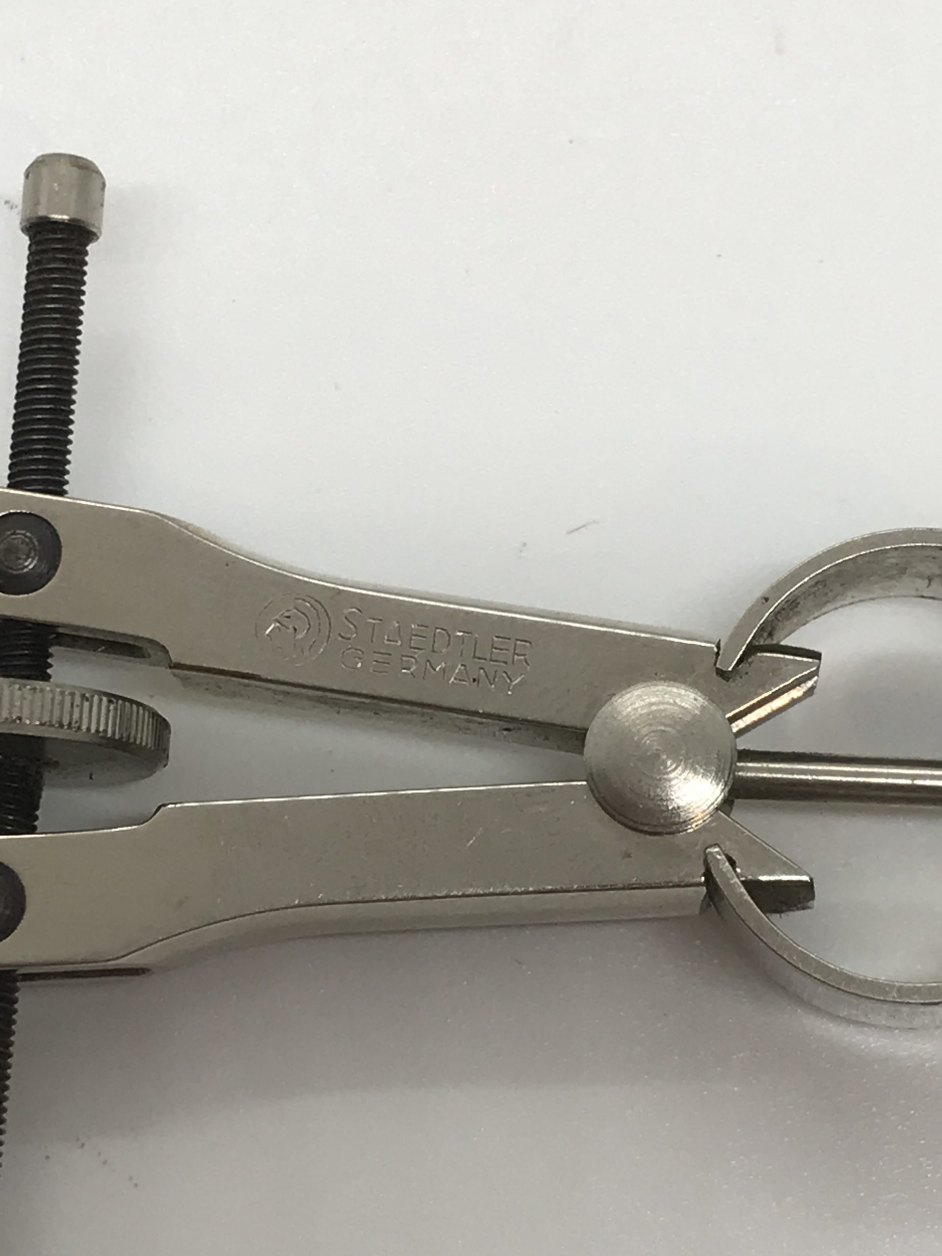 Vintage Staedtler Compass and Protractor - Vintage Keepsakes