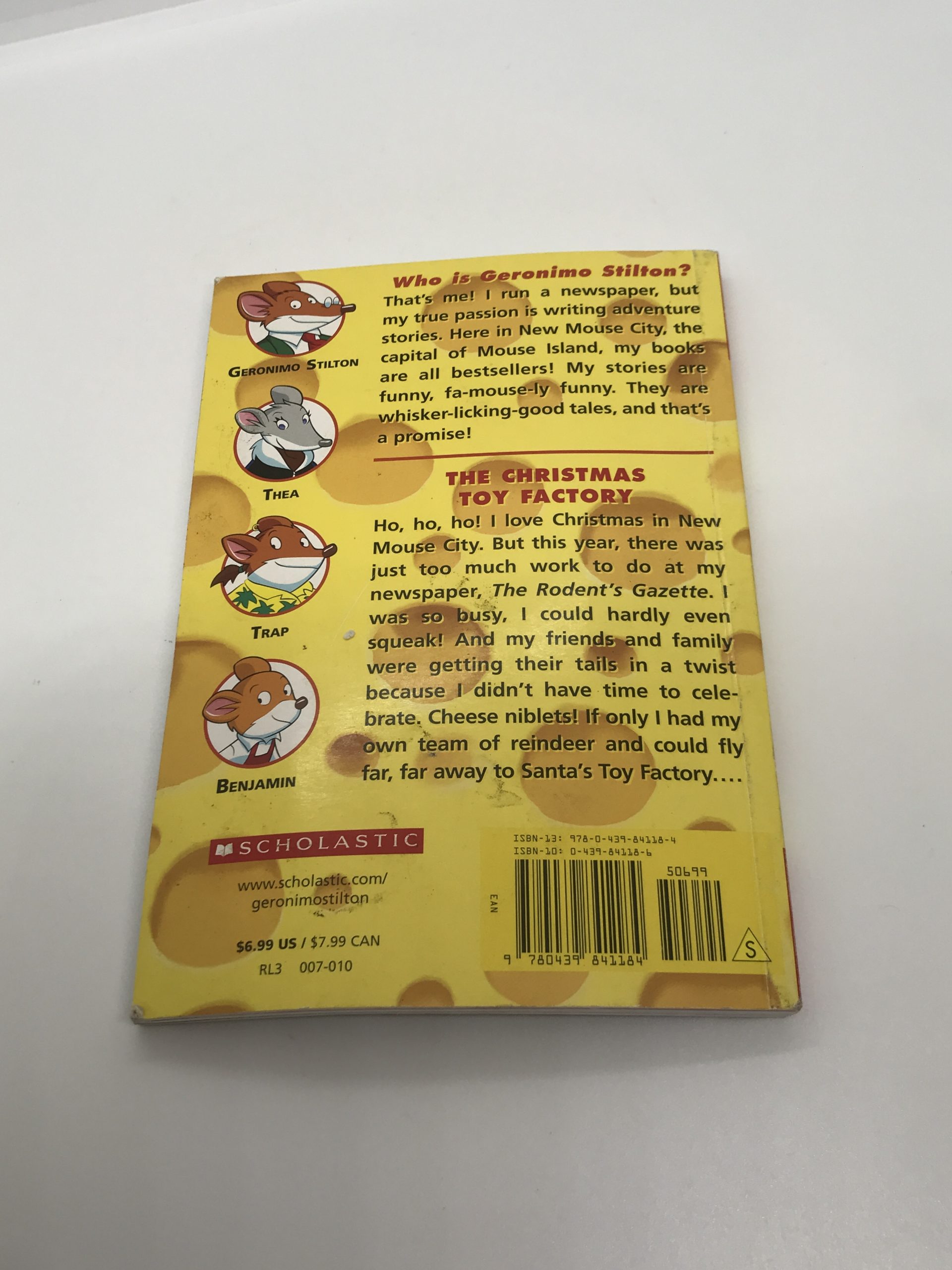 The Christmas Toy Factory - Geronimo Stilton - Vintage Keepsakes