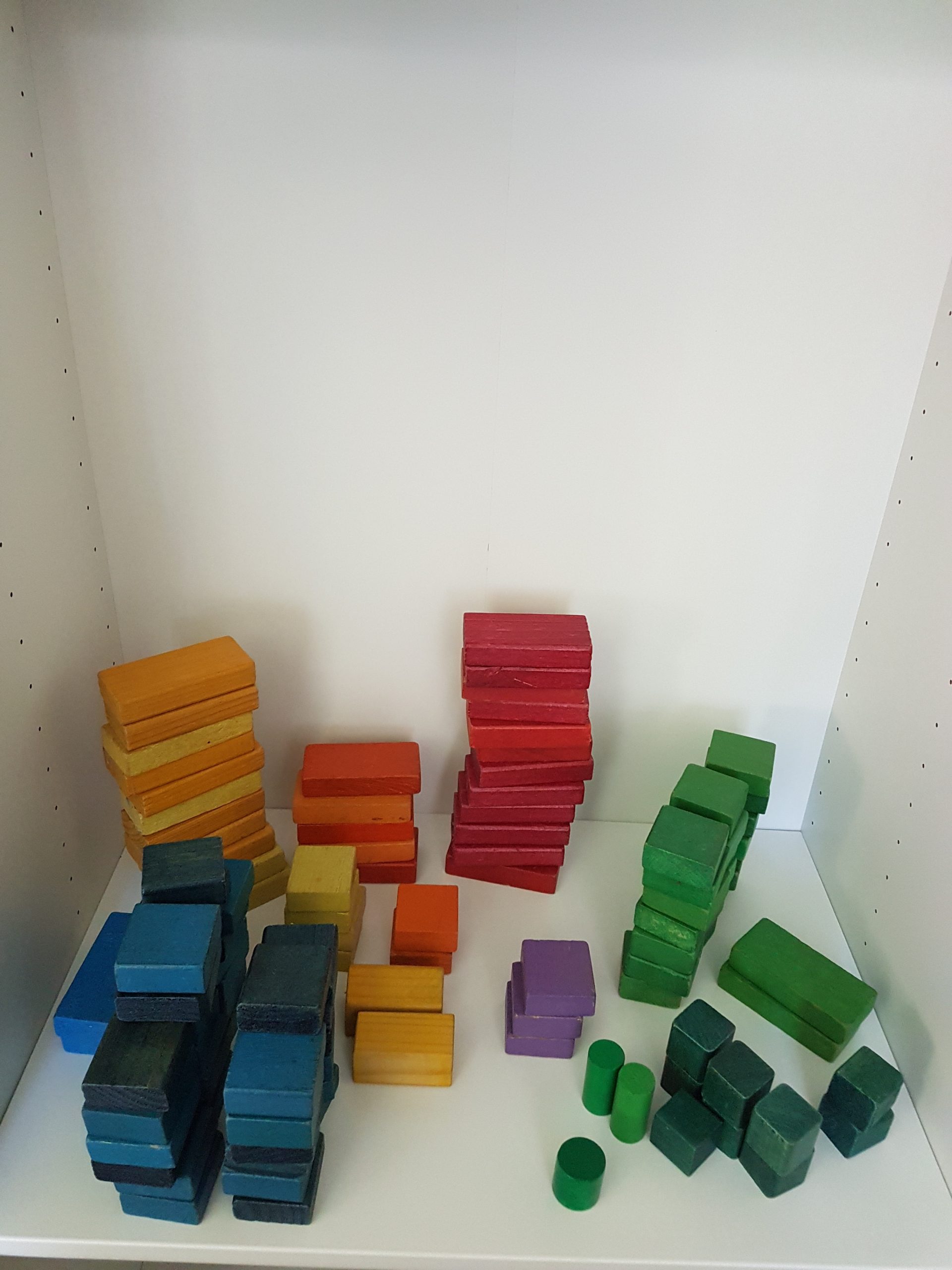 Vintage Wooden Blocks - Various Shapes - Approx 170 - Vintage Keepsakes