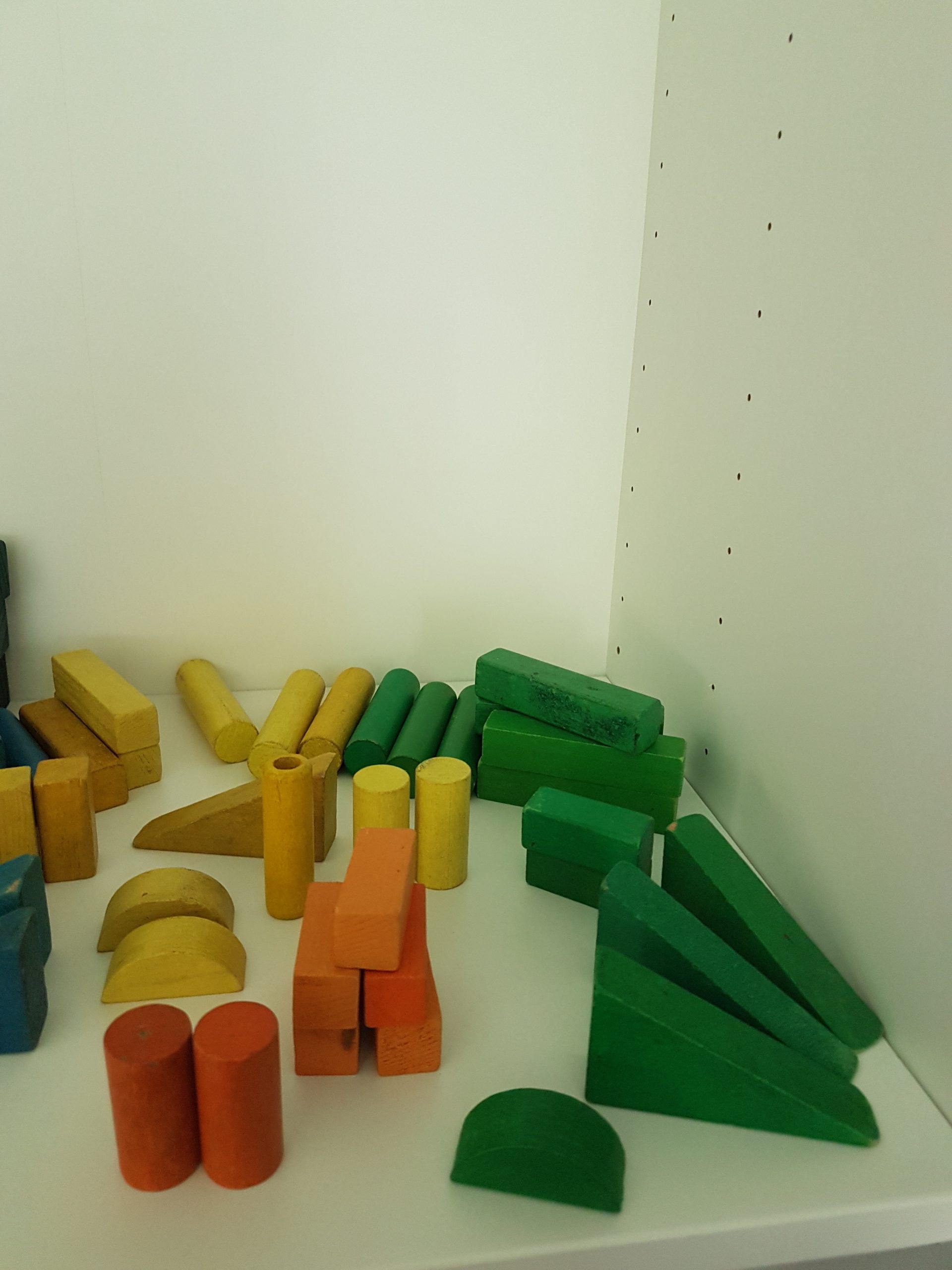 Vintage Wooden Blocks - Various Shapes - Approx 170 - Vintage Keepsakes