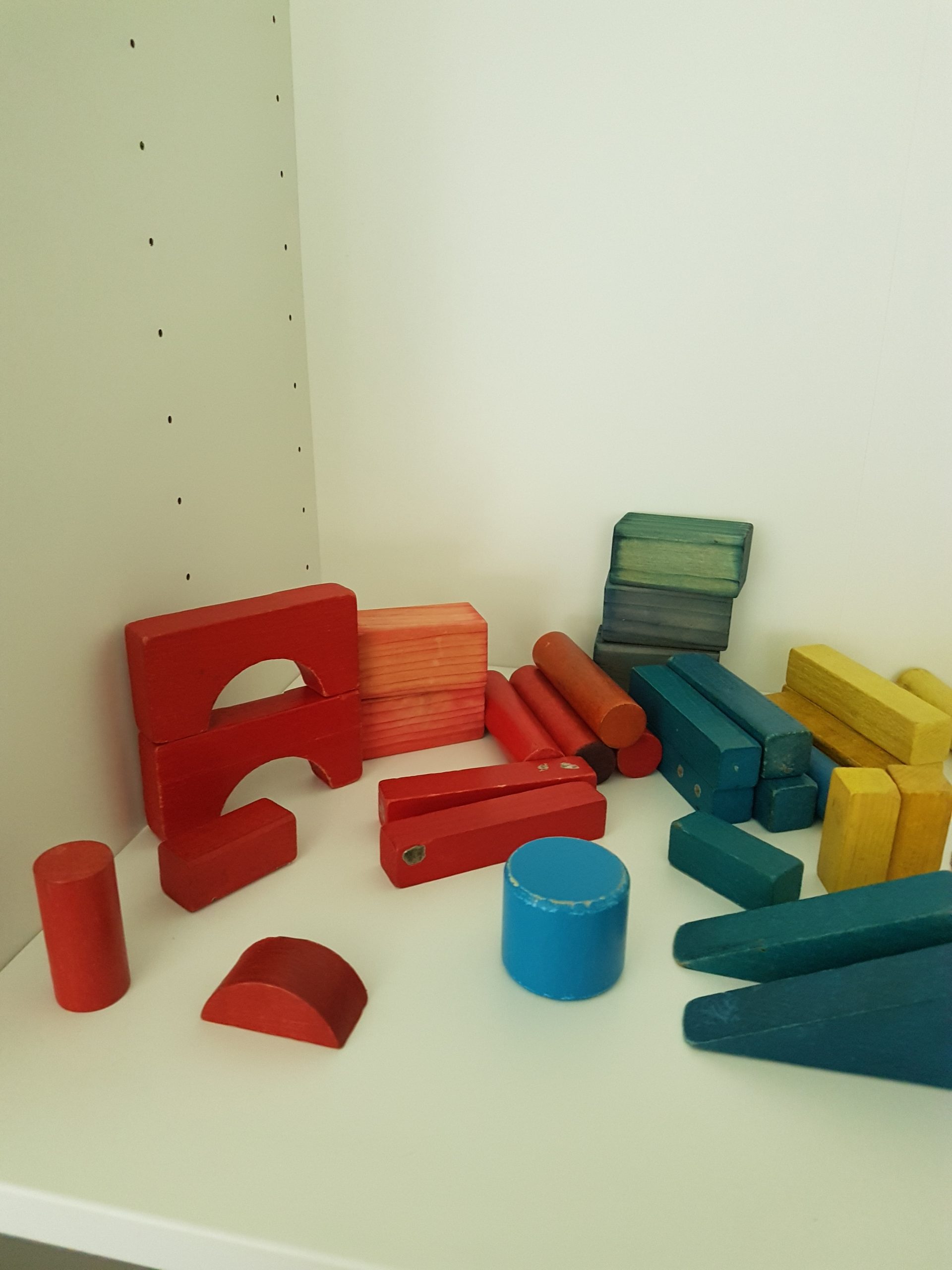 Vintage Wooden Blocks - Various Shapes - Approx 170 - Vintage Keepsakes