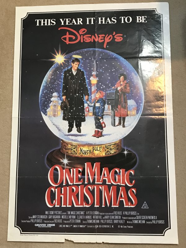 Disney's One Magic Christmas - Movie Poster 1.05m x 70cm - Vintage ...