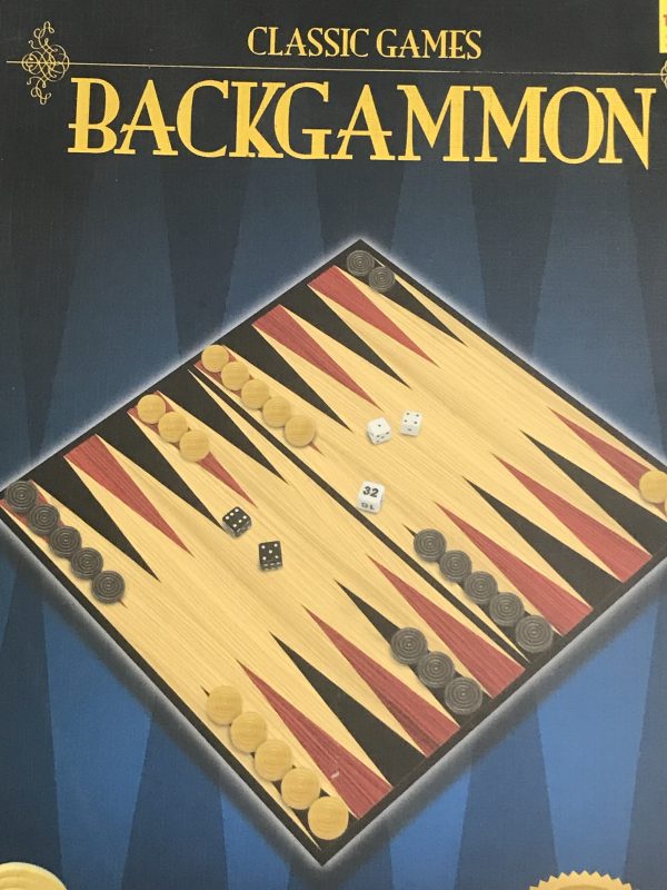 Classic Games - Backgammon - Complete - Vintage Keepsakes