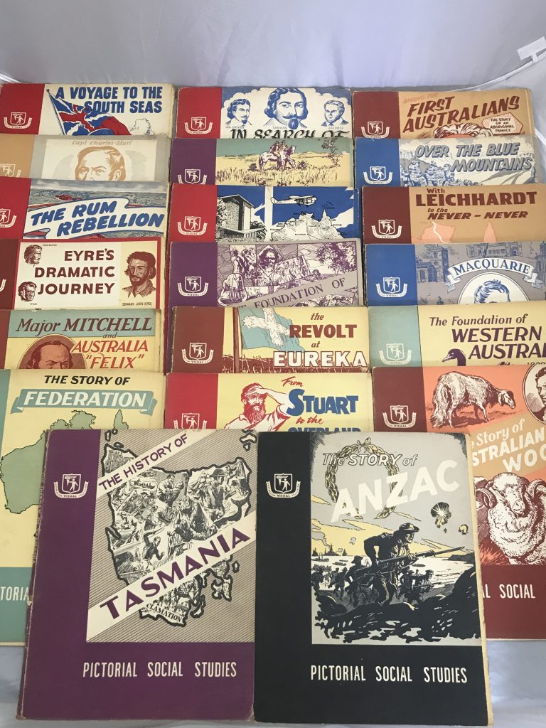 1960s Australian Visual Education Pictorial Social Studies books x 20 ...
