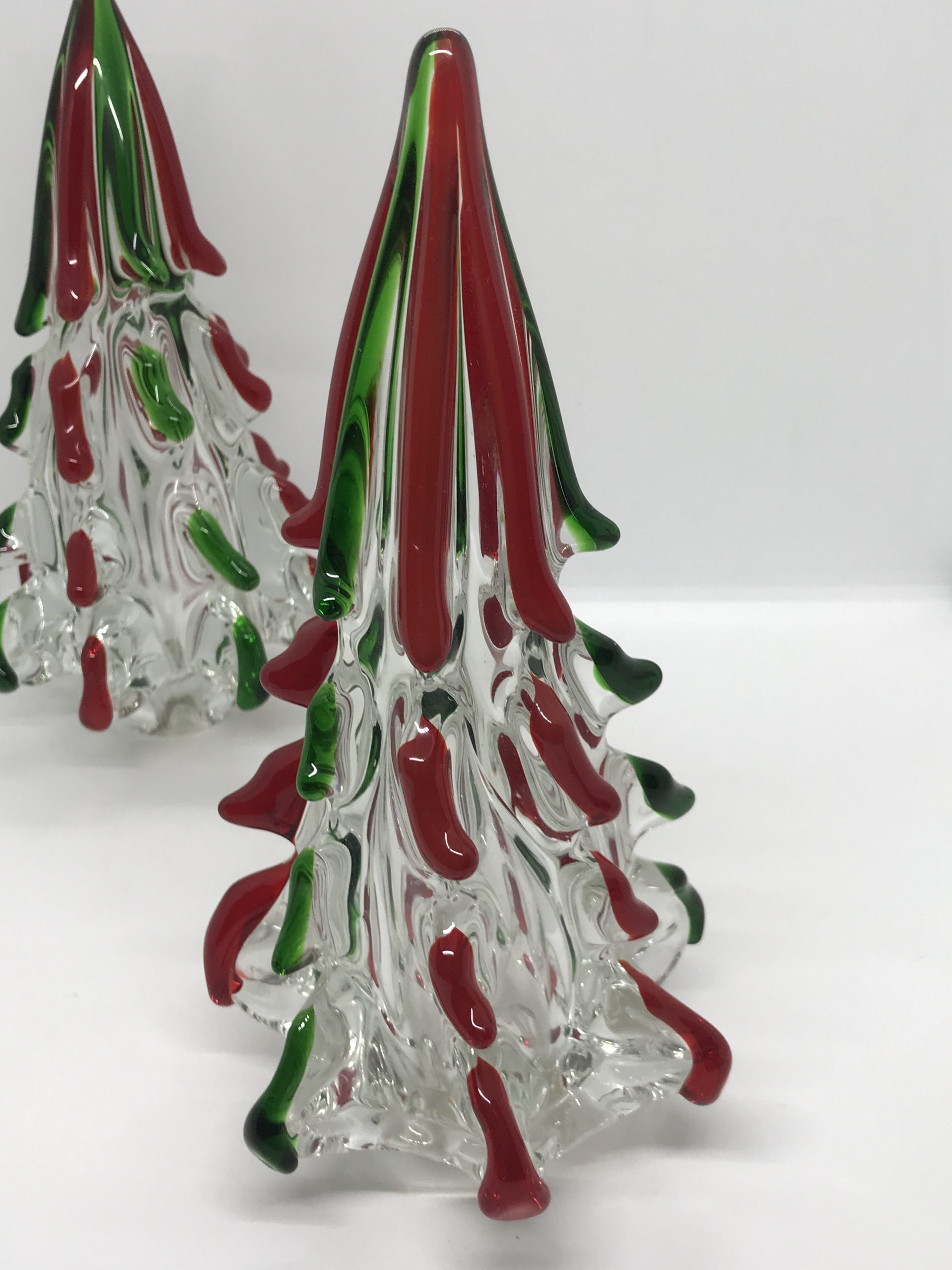 Vintage Glass Xmas Tree (price is each) - Vintage Keepsakes