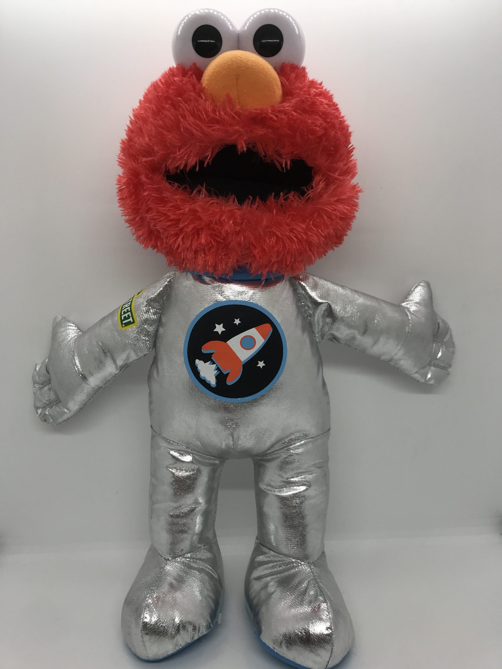 Sesame Street Talking Plush Space Elmo - Vintage Keepsakes
