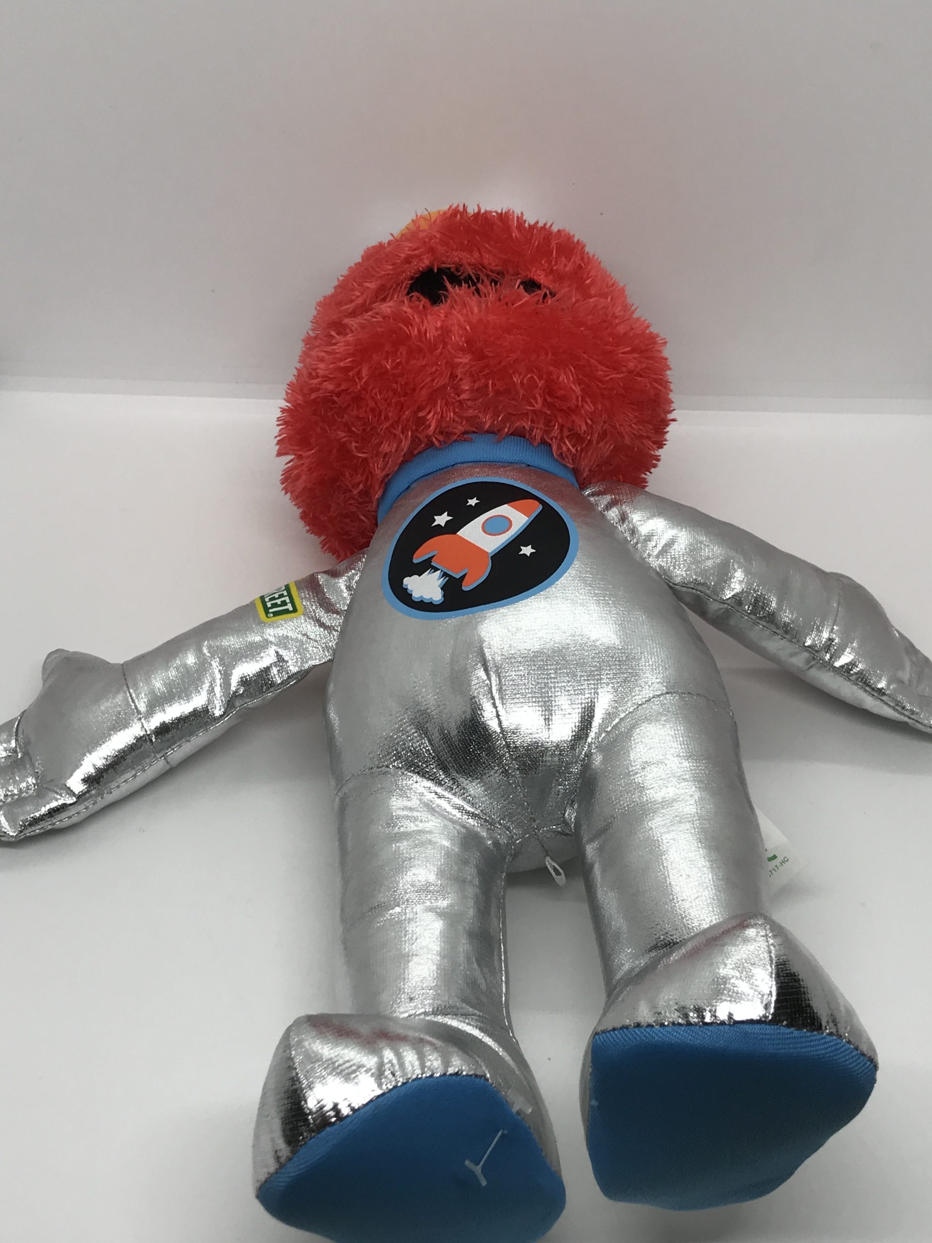 Sesame Street Talking Plush Space Elmo - Vintage Keepsakes
