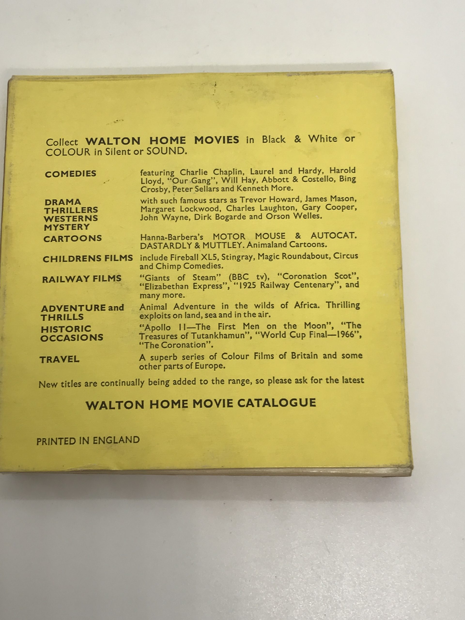 Vintage Walton Film Tom and Jerry in Cat Fishin - Super 8 Color Film (c ...