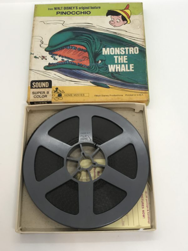 Vintage Walt Disney Pinocchio - Monstro the Whale - Super 8 Color Film ...