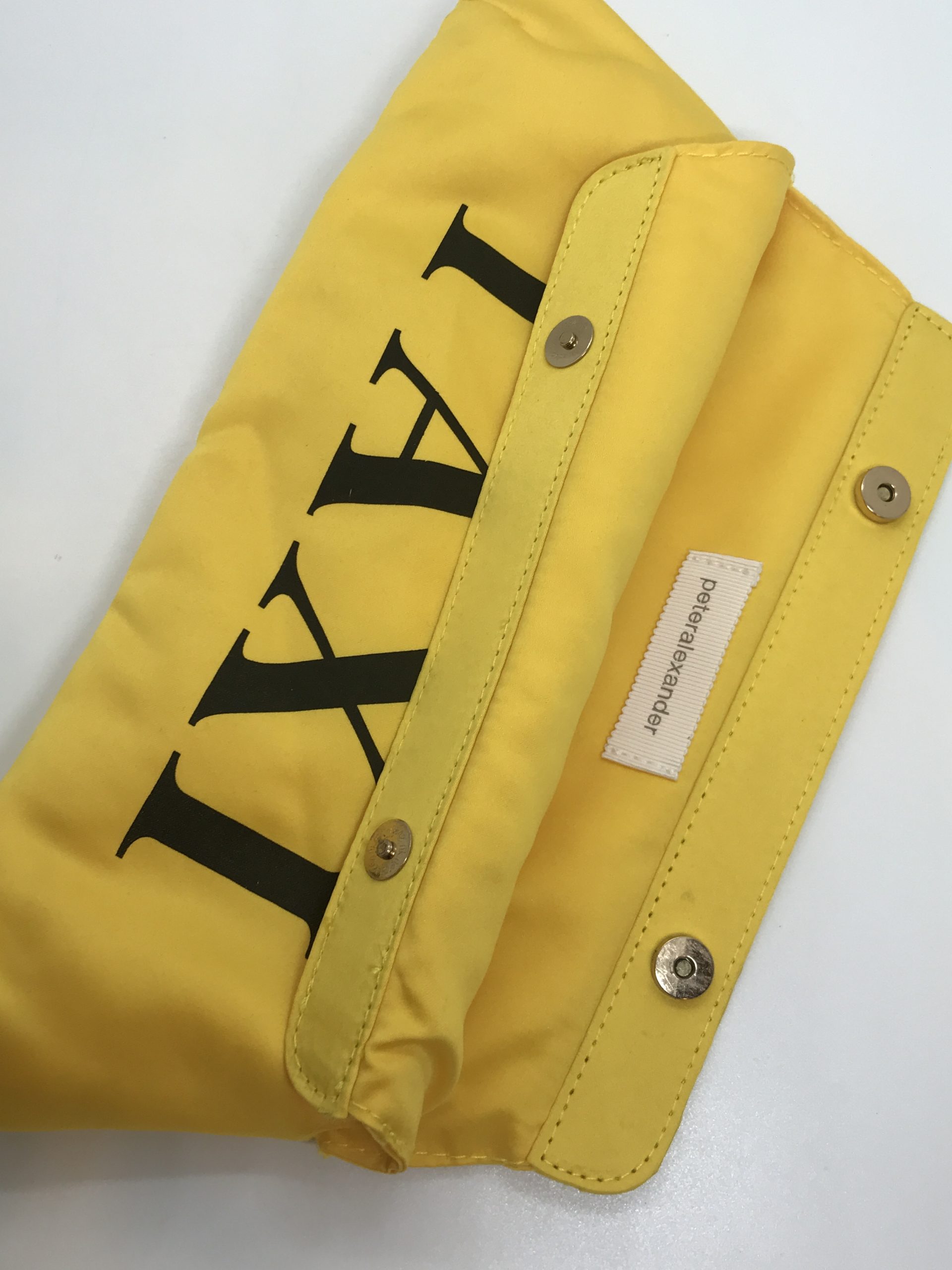 Peter Alexander NYC Taxi Yellow Satin Purse - Vintage Keepsakes