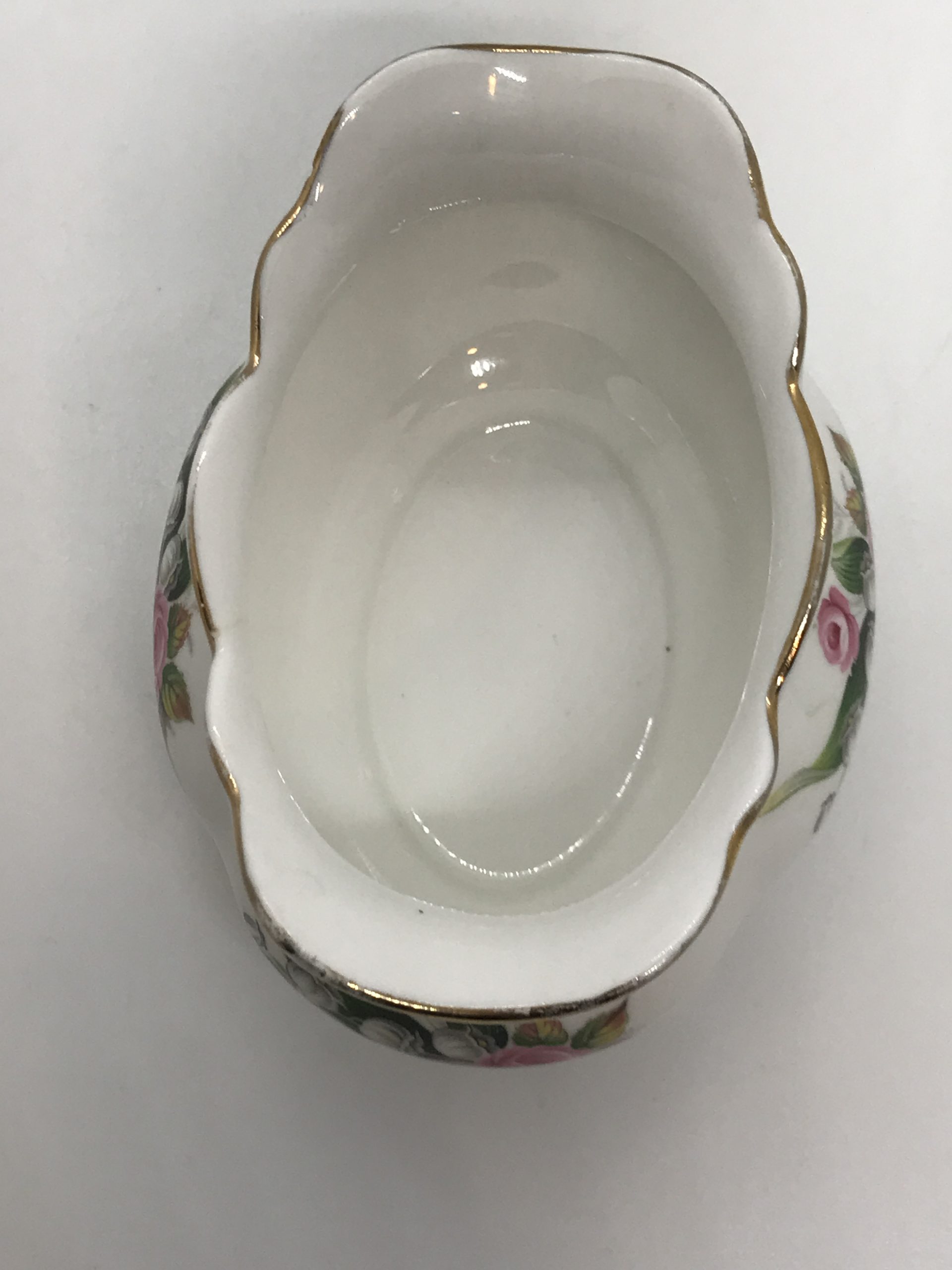 Royal Albert Pink Roses and Lily of the Valley Open Sugar Bowl ...