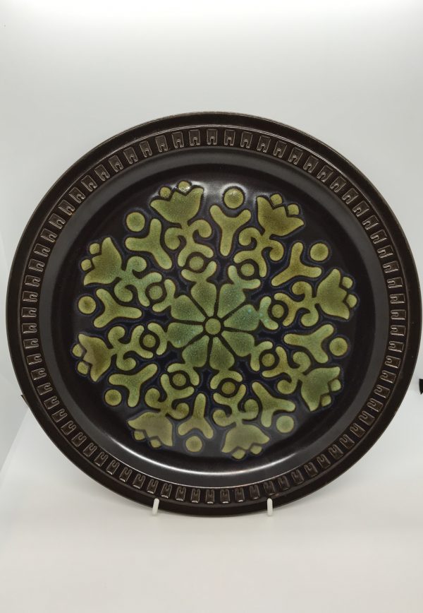 Suzuka Stone Stoneware Plate - Made in Japan c1970's - Vintage Keepsakes