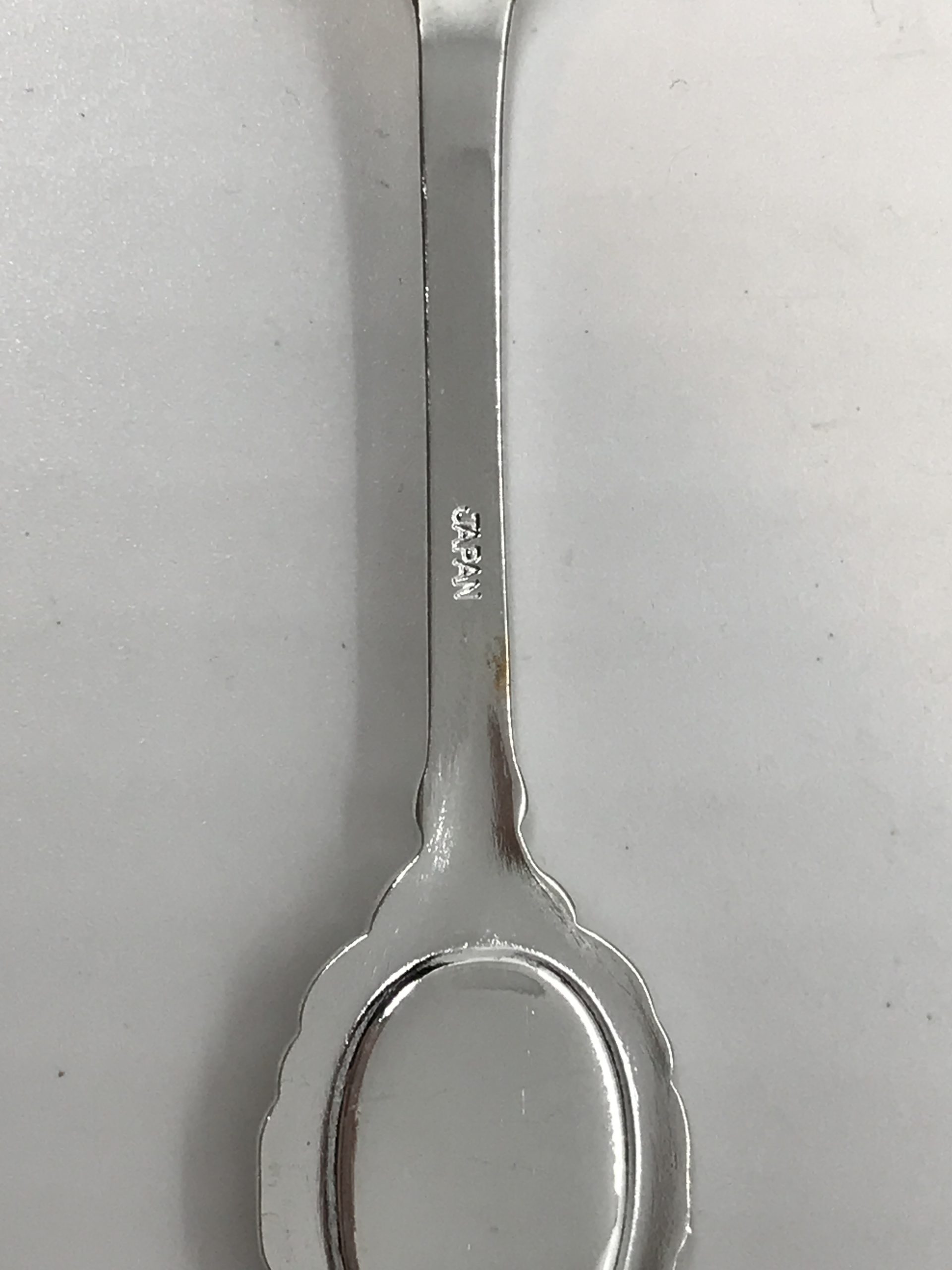 Boxed Porcelain Rose Silver Plated Teaspoon - Set of 6 - Vintage Keepsakes